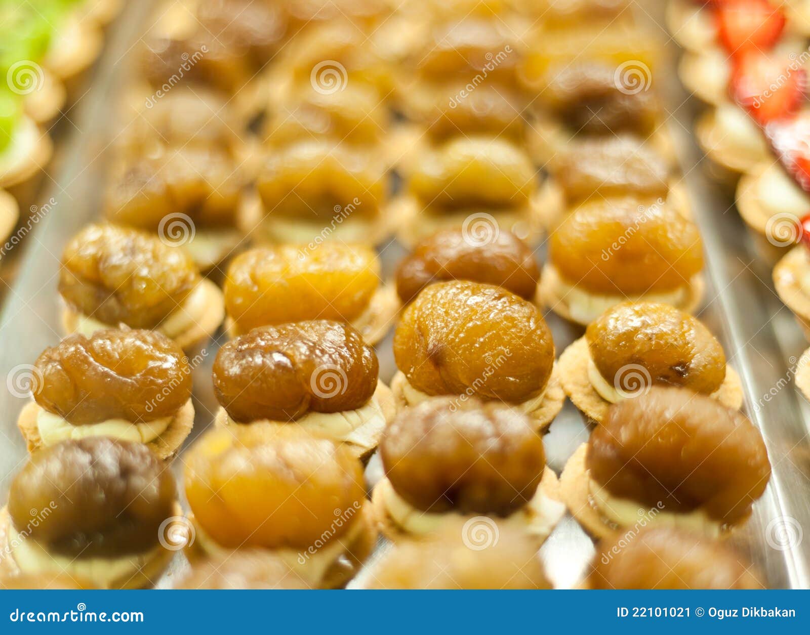 Chestnut Sweets Turkish Delight Stock Image - Image of candy, chocolate: 22101021