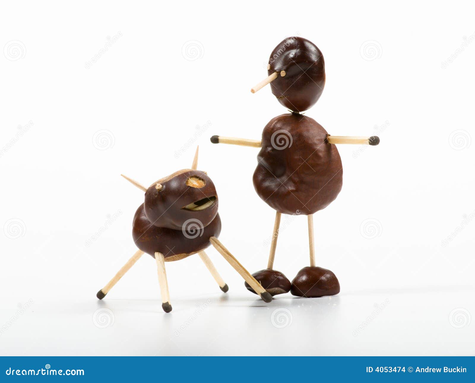 Chestnut toy stock photo. Image of friend, portrait, child - 4053474