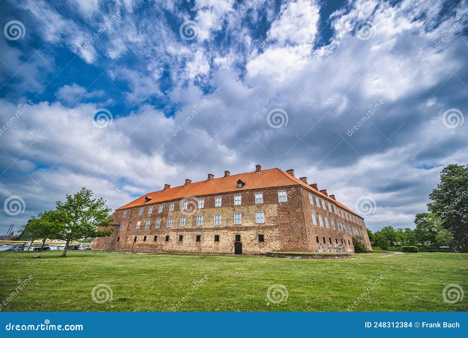 Chestnut Tree at the Castle of Soenderborg in Denmark Stock Photo ...
