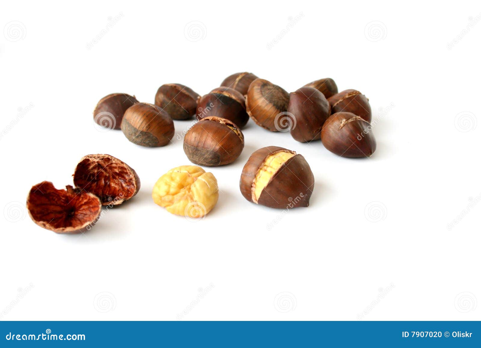 Chestnuts stock photo. Image of maroni, chestnut, autumn - 7907020