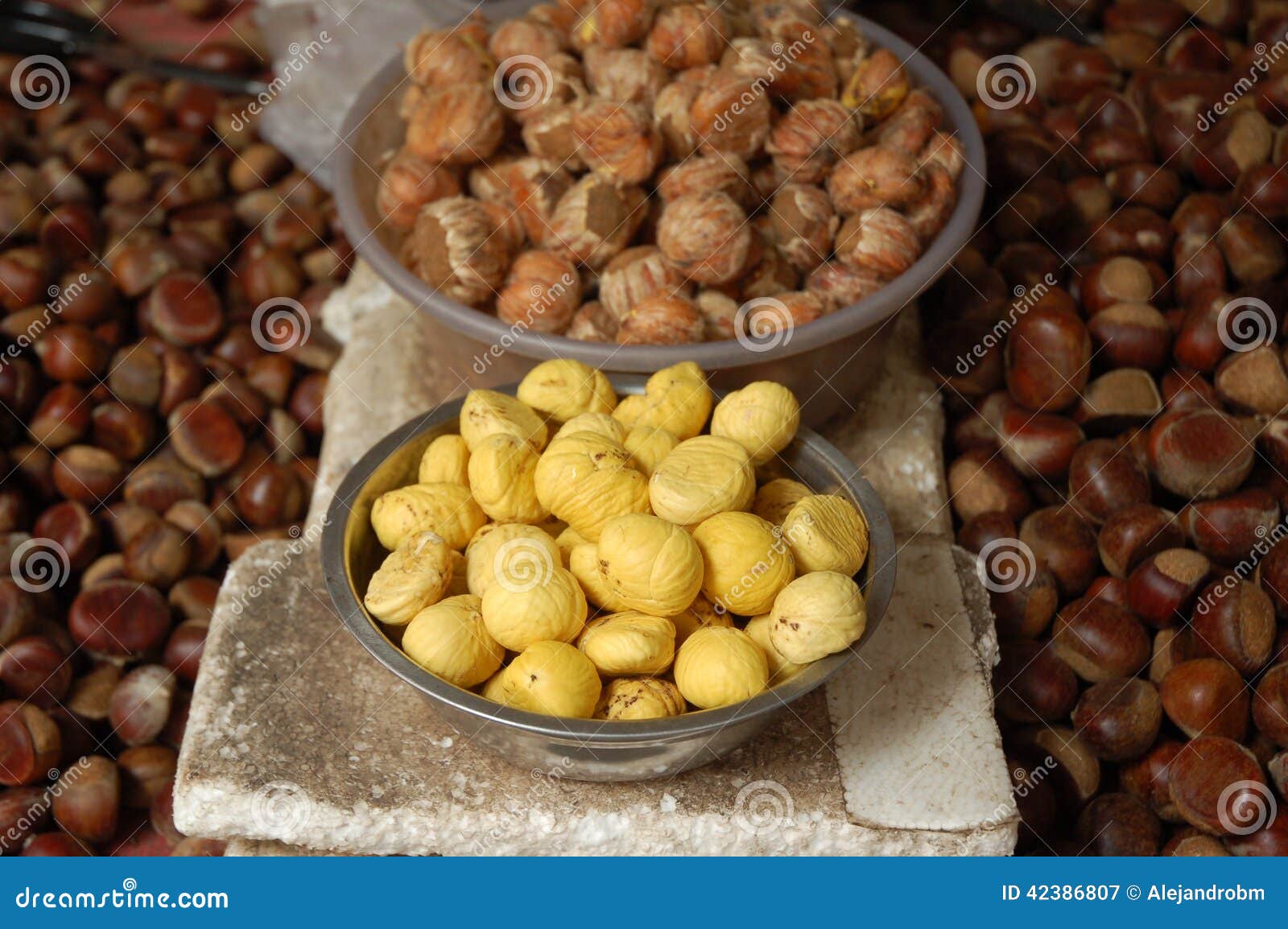 Chestnuts stock image. Image of grow, peanut, ingredients - 42386807