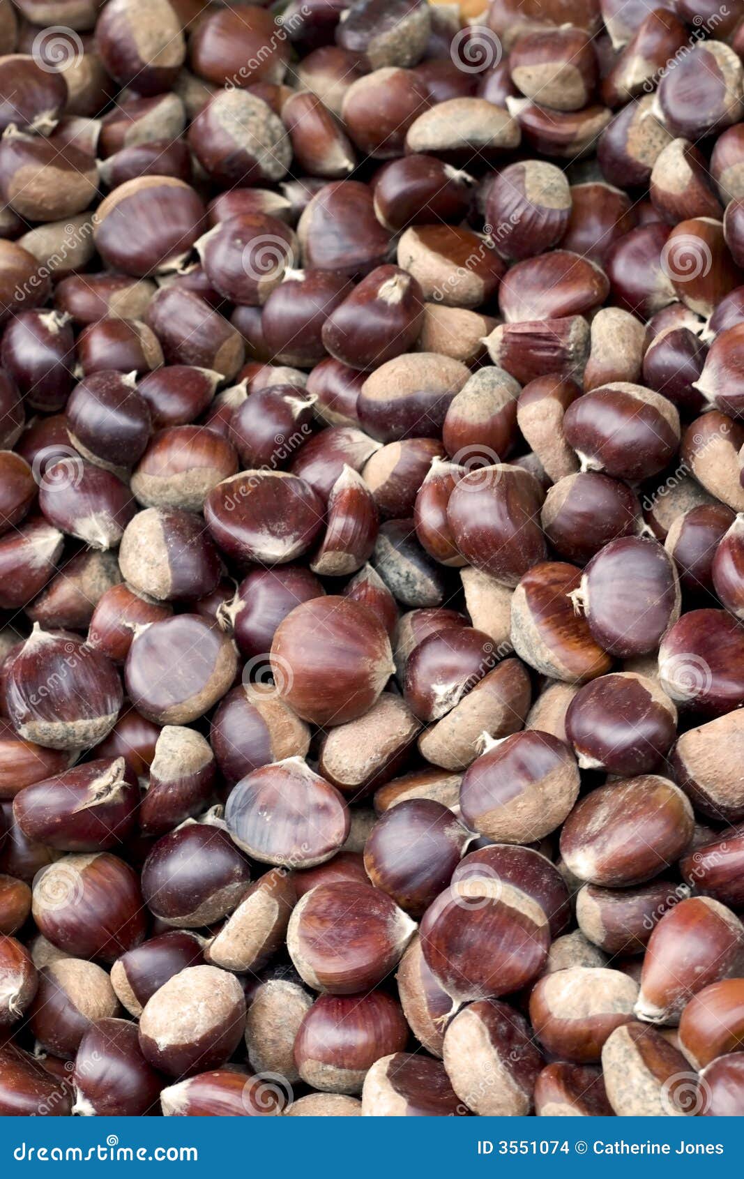 Chestnuts at Farmer S Market Stock Photo - Image of heaped, france: 3551074