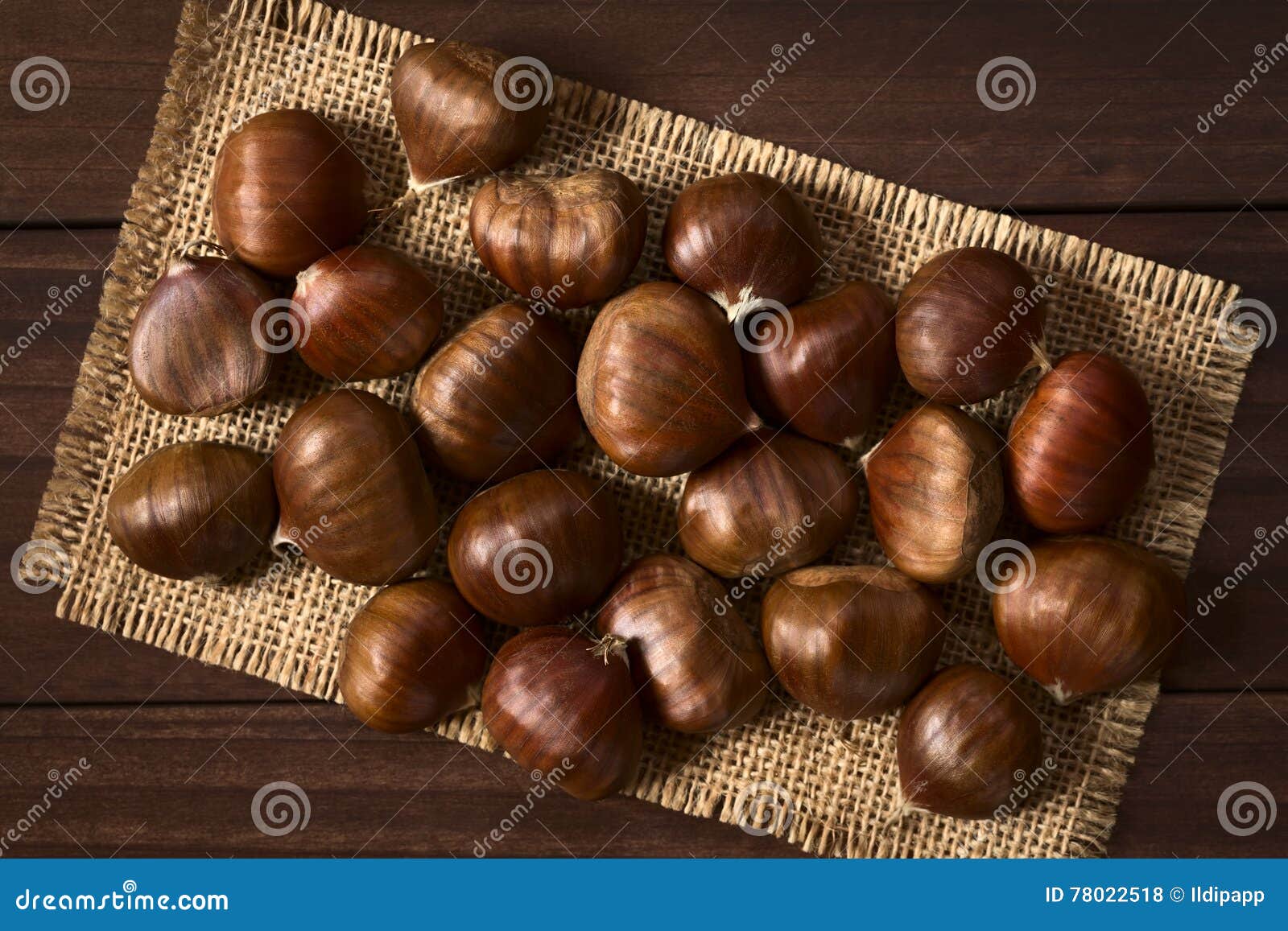 Chestnuts stock photo. Image of seasonal, overhead, nutrition - 78022518