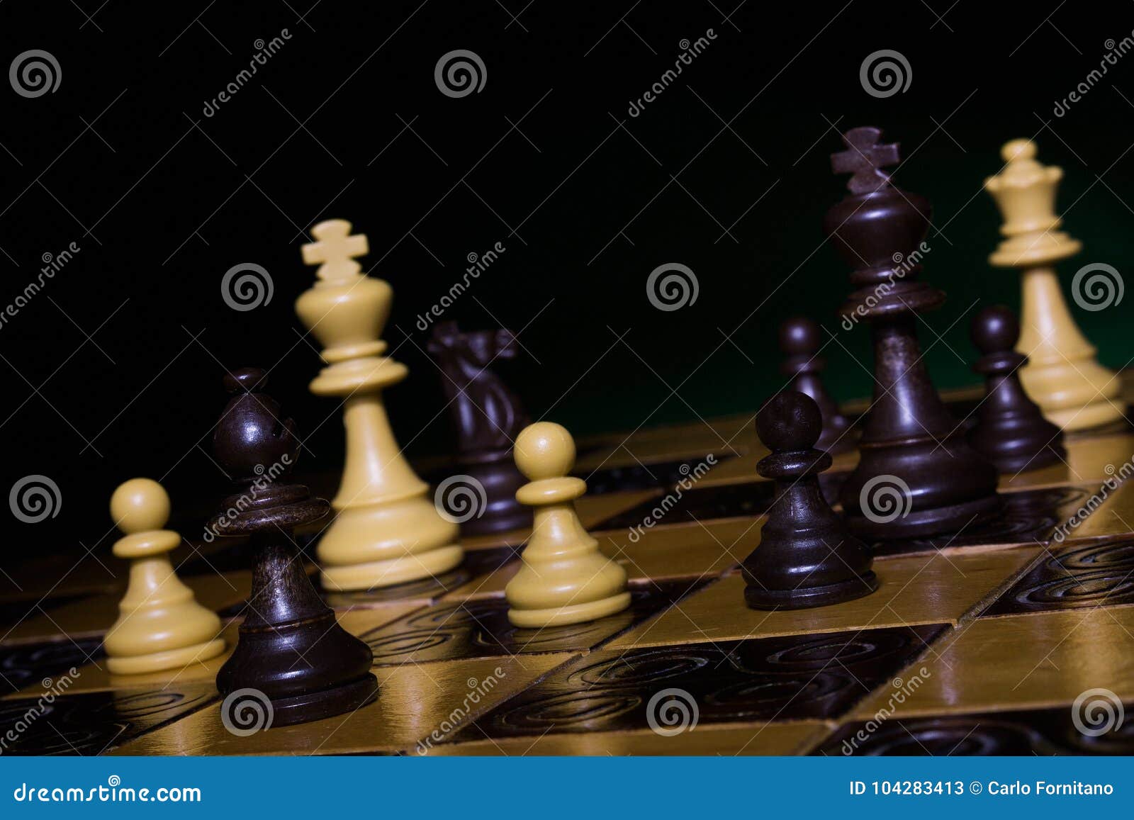 Chests and chessboard stock image. Image of black, field - 104283413