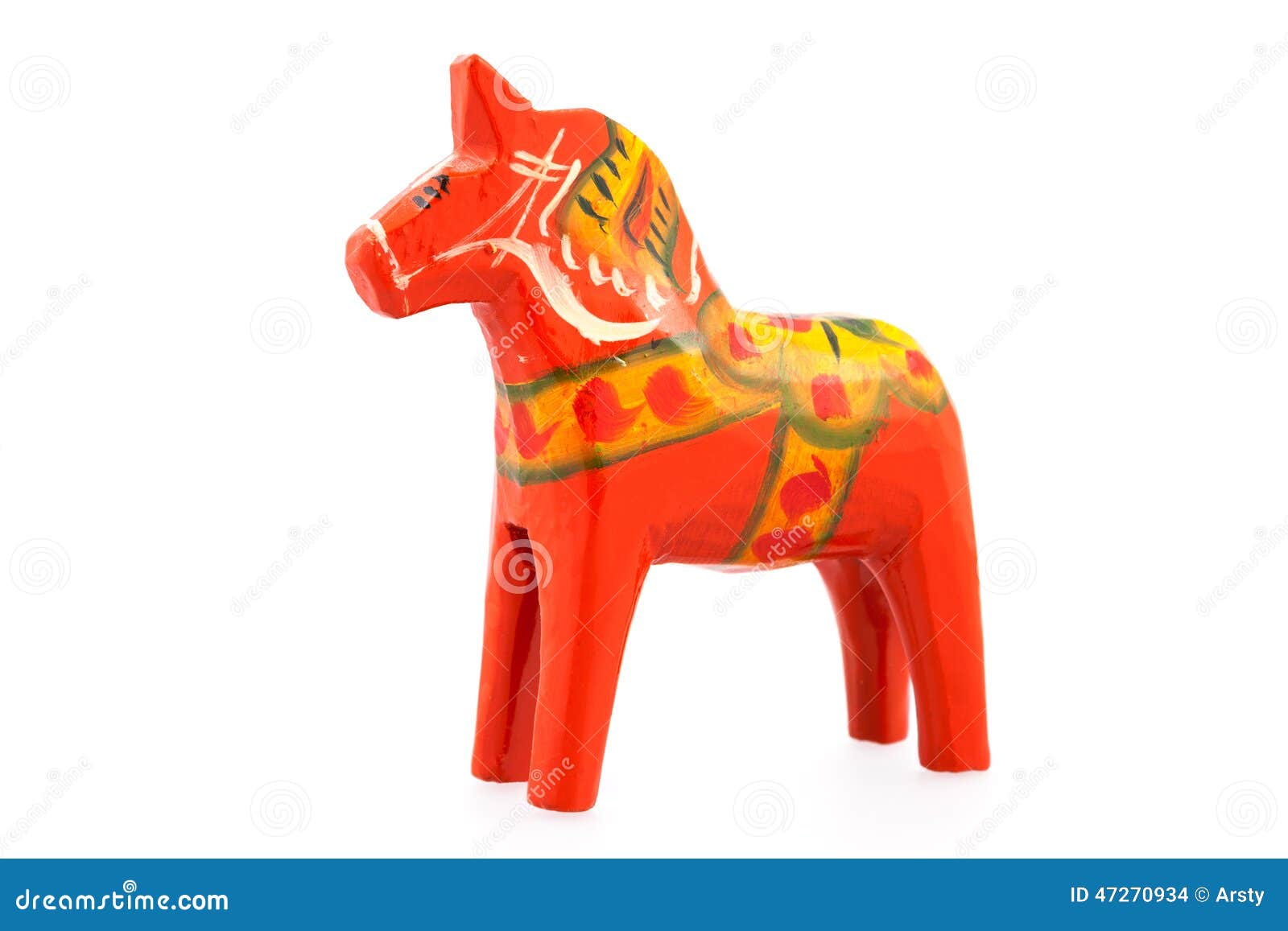 Cheval de Dala de Suédois photo stock. Image du scandinave - 47270934