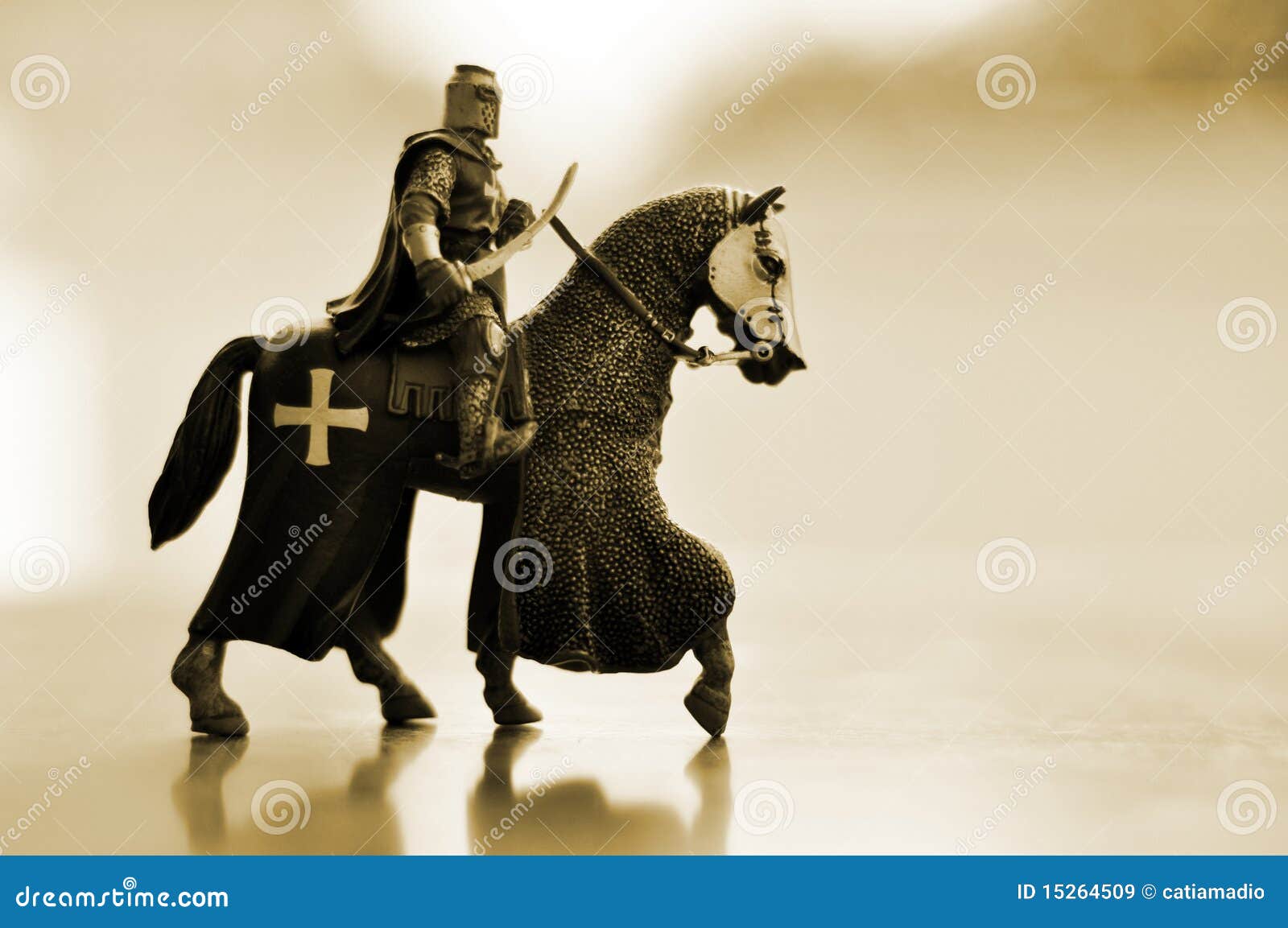 Chevalier de cheval image stock. Image du cavalier, imagination - 15264509