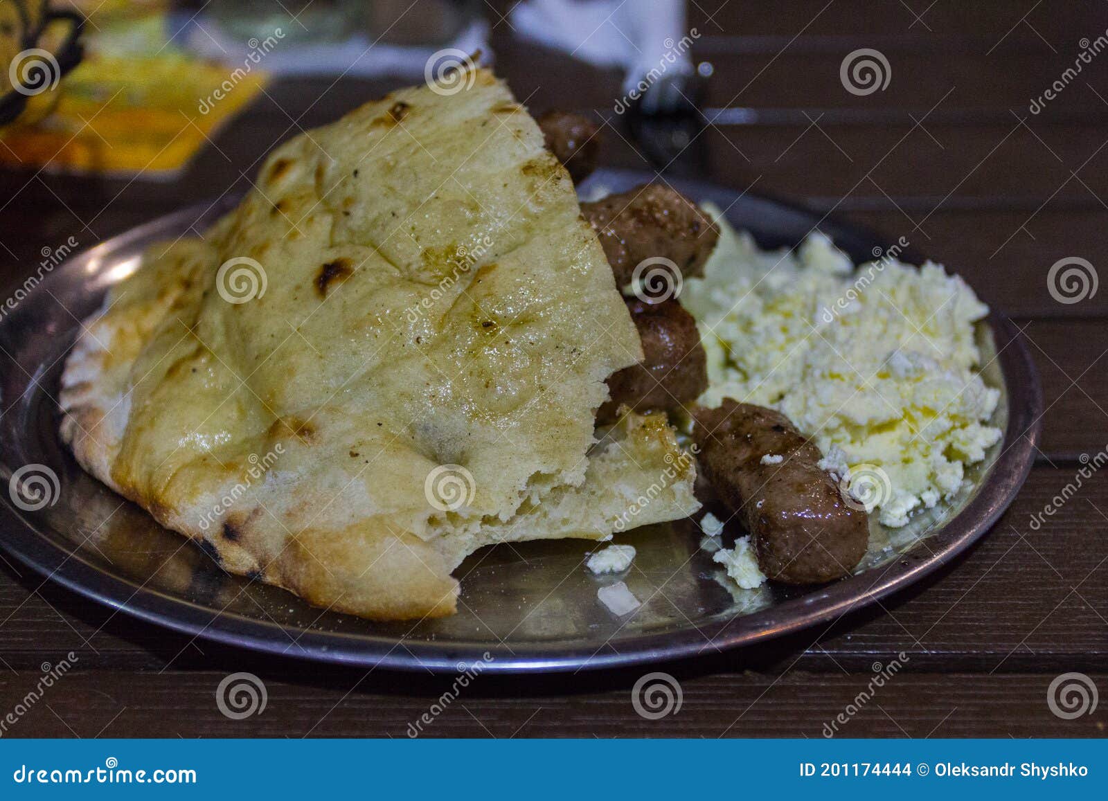 Chevapi is a Traditional Dish of Balkan Cuisine Stock Photo - Image of ...