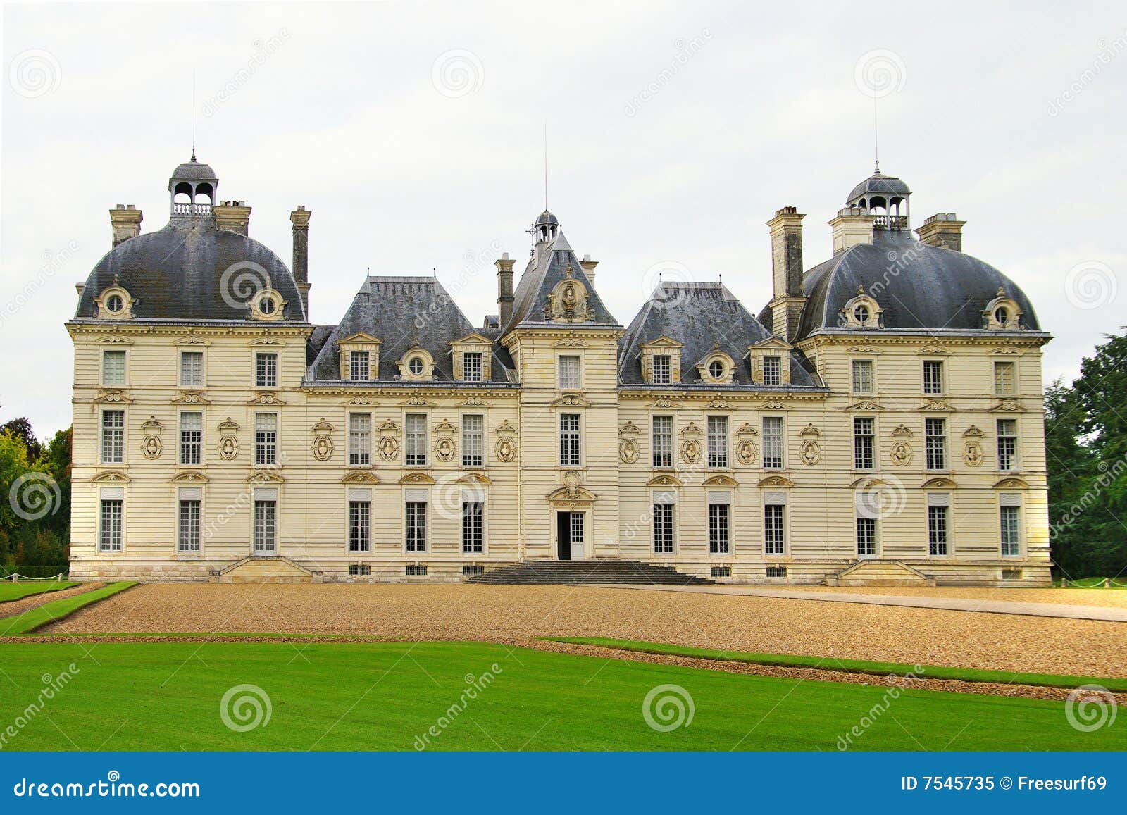 Cheverny castle stock image. Image of europe, beauty, destinations ...