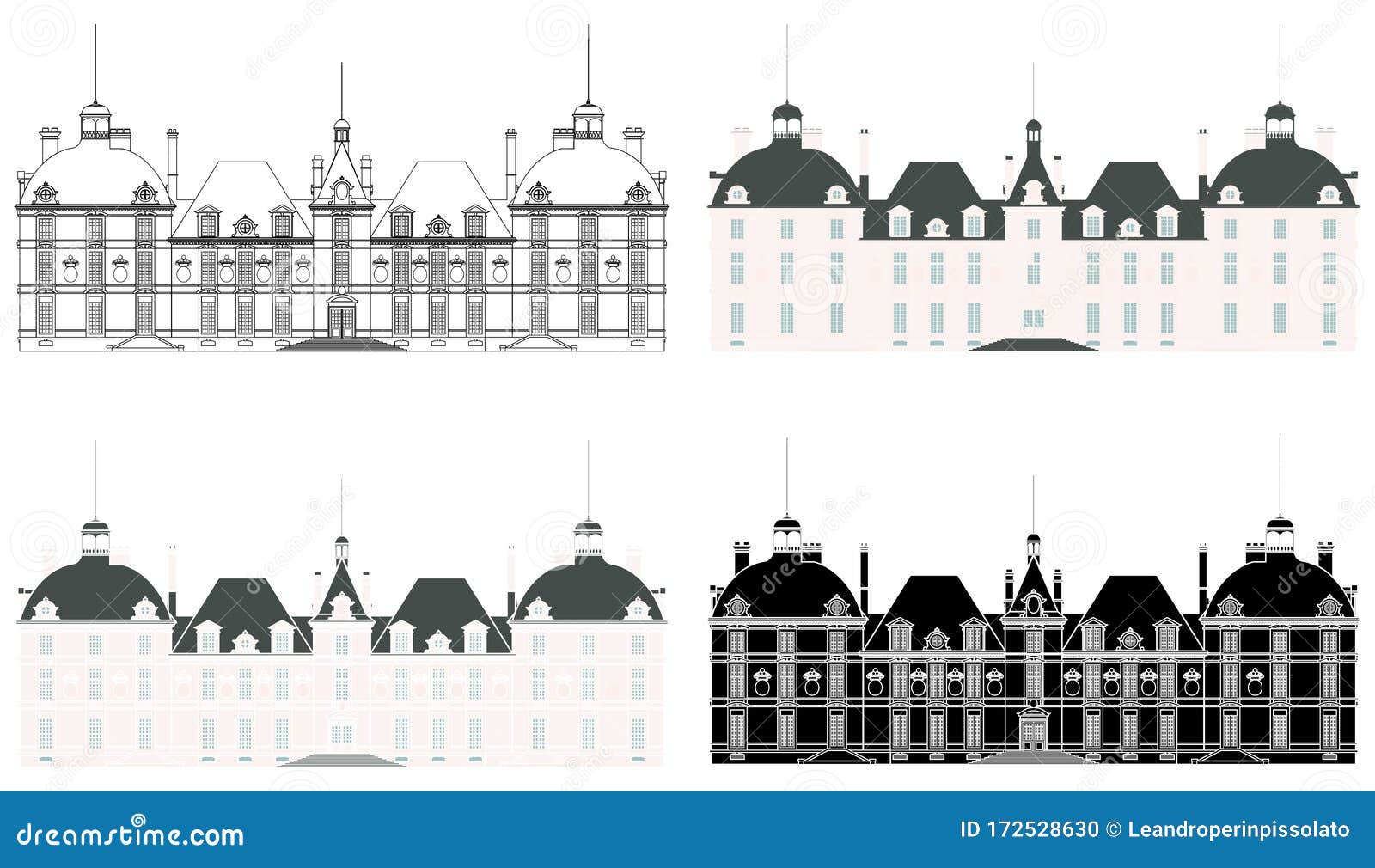 Cheverny Castle Royalty-Free Stock Photo | CartoonDealer.com #7545699