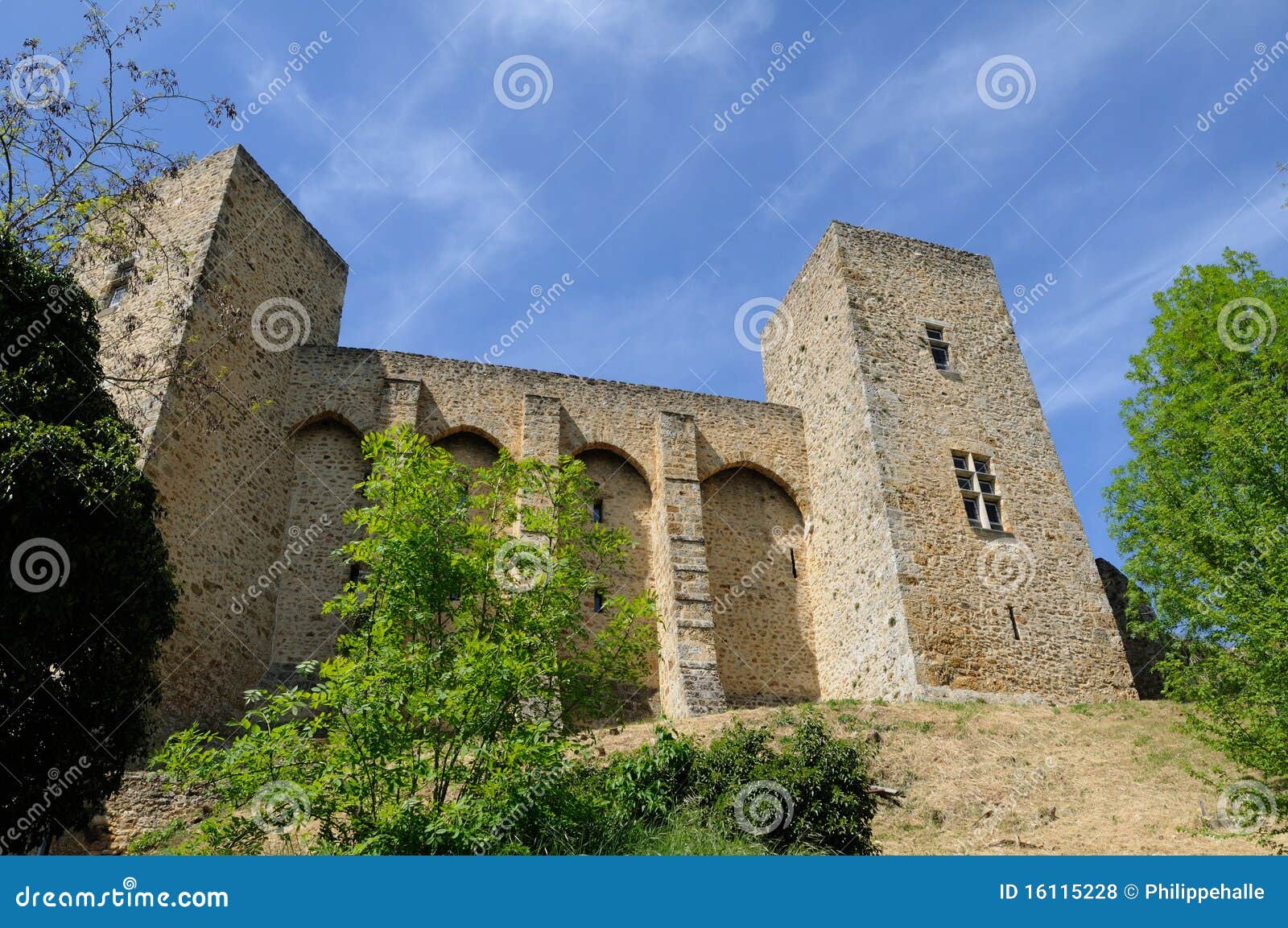 Chevreuse stock photo. Image of ancient, tower, chevreuse - 16115228