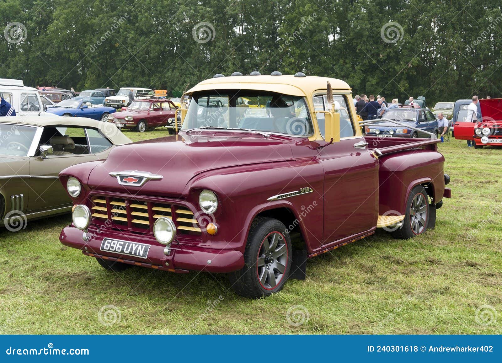 1955 Chevrolet Apache Pick Up Truck Editorial Stock Photo - Image of ...