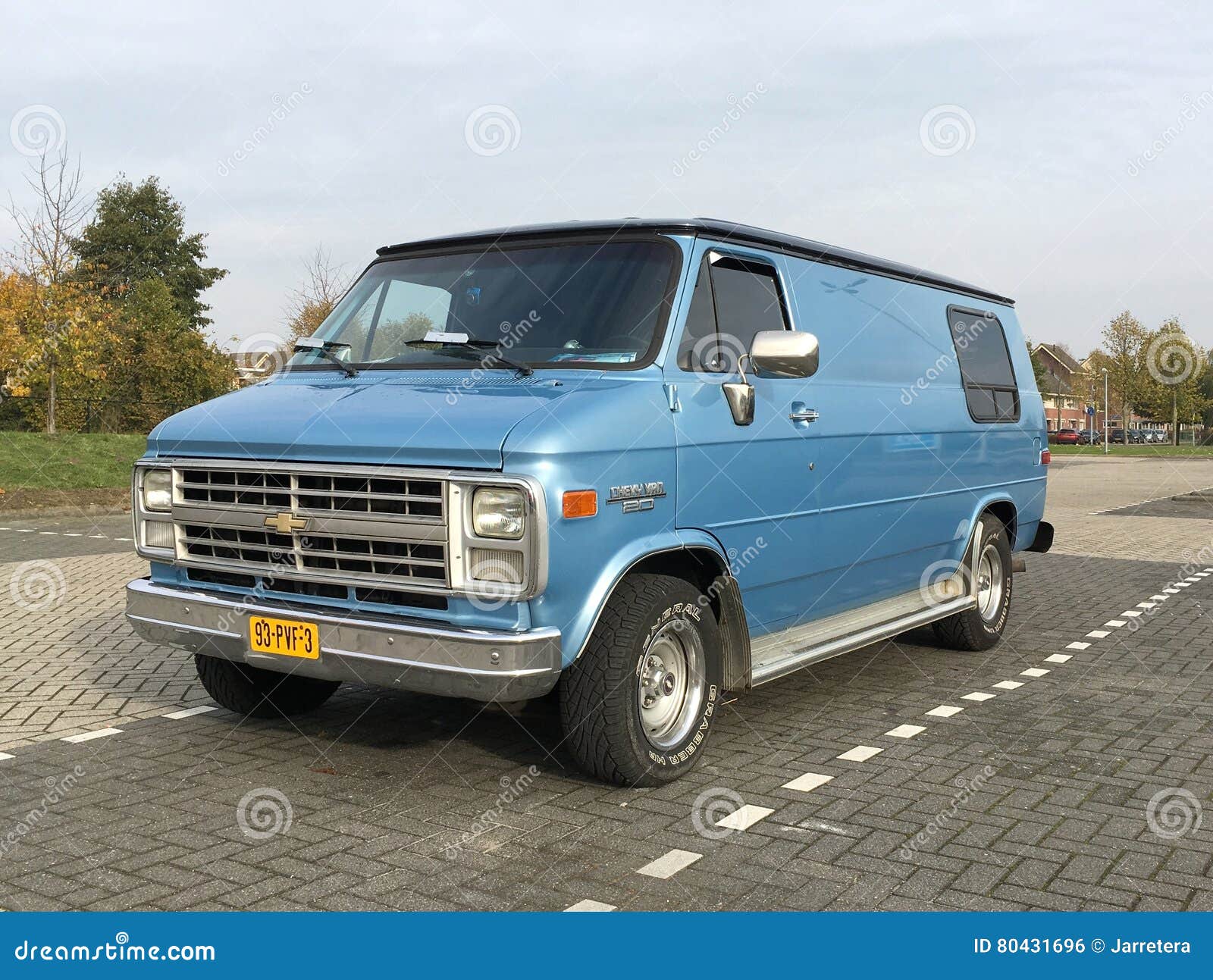 Chevrolet Azul Chevy Van 20 Foto editorial - Imagen de cultura, azul ...