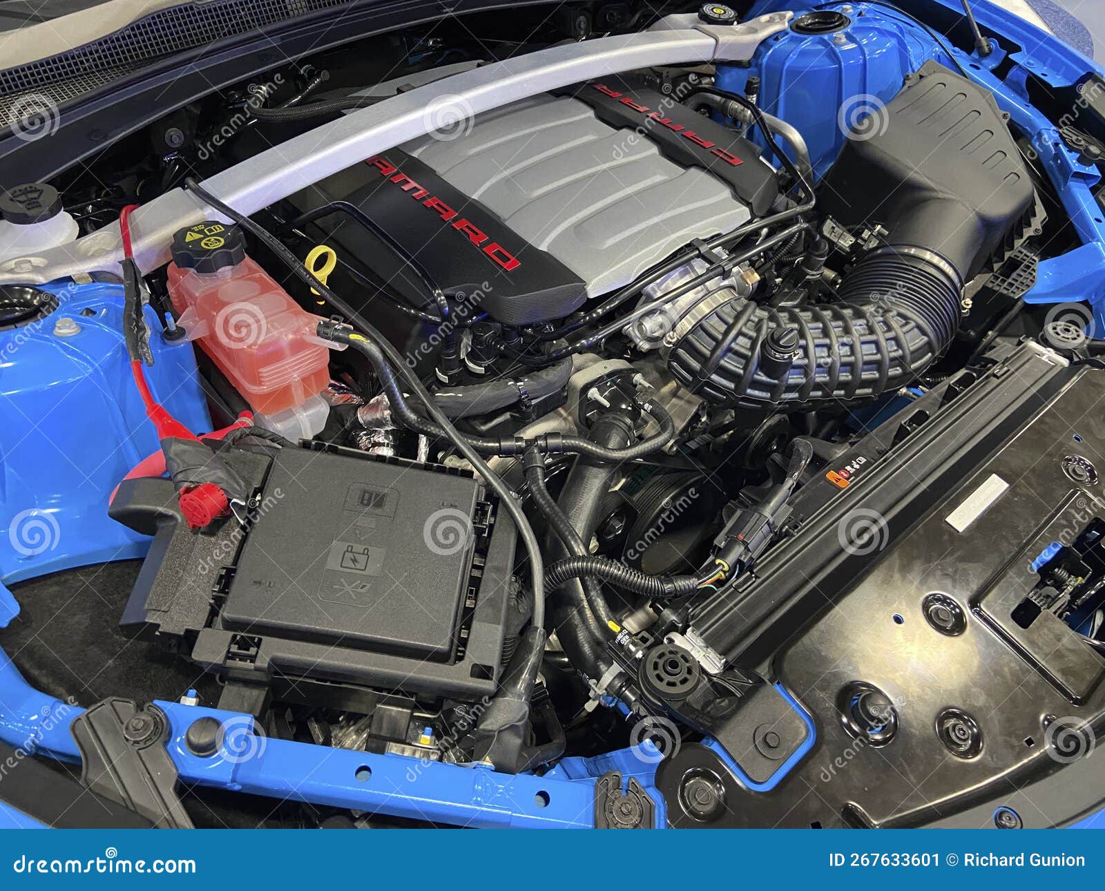 Chevrolet Camaro Engine Compartment Editorial Photo - Image of motors ...