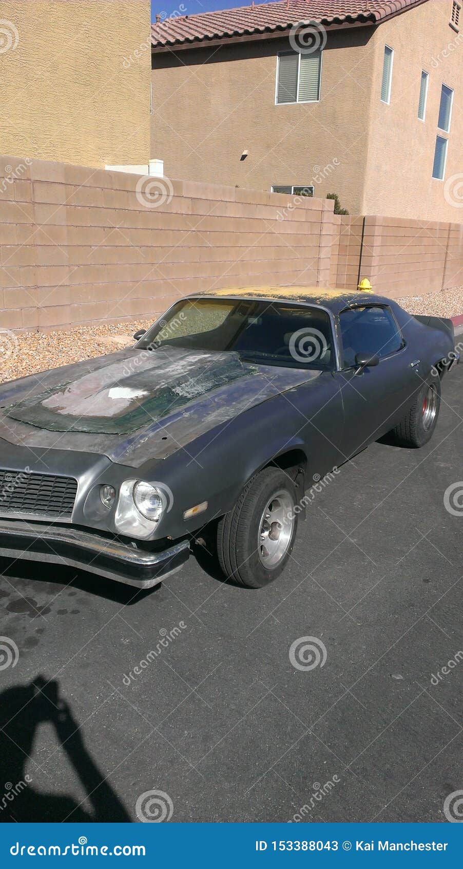 Chevrolet Camaro stock image. Image of camaro, grey - 153388043