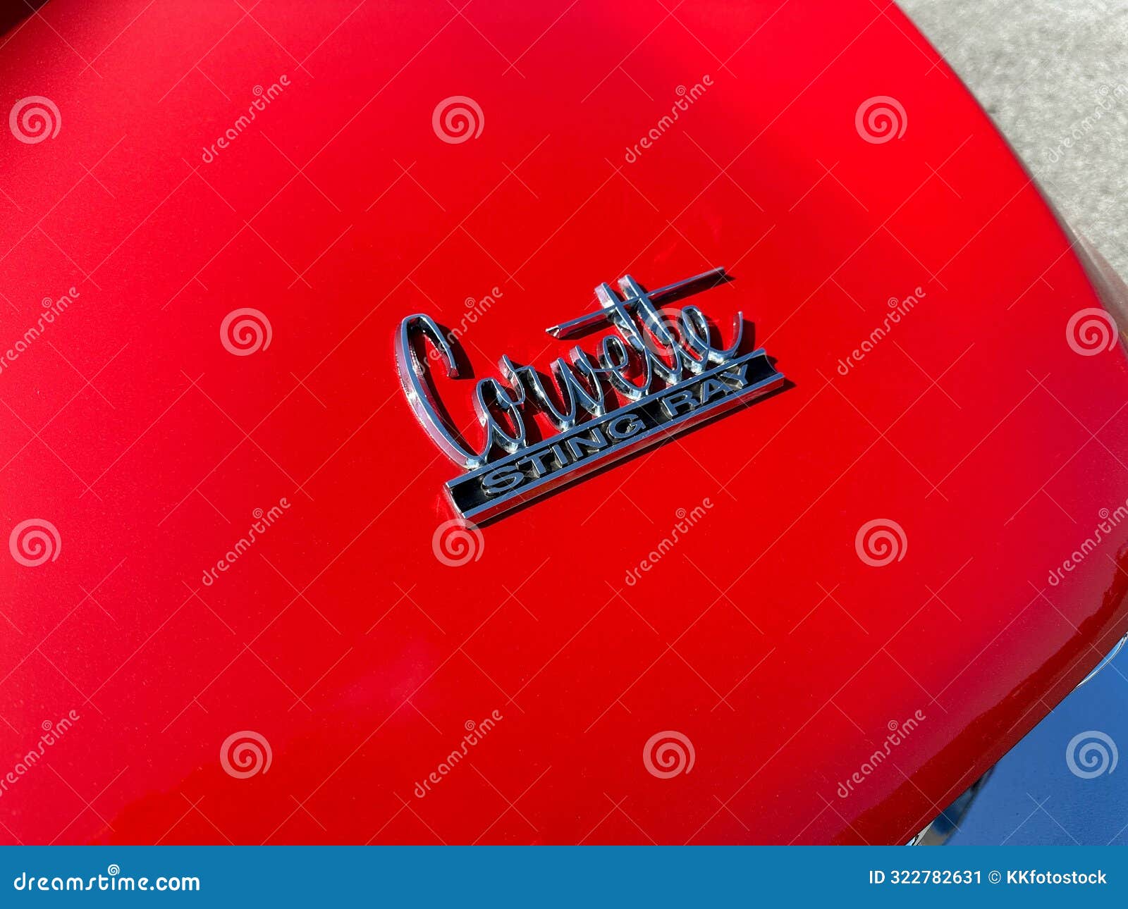 Chevrolet Corvette Stingray Emblem Editorial Photo - Image of ...