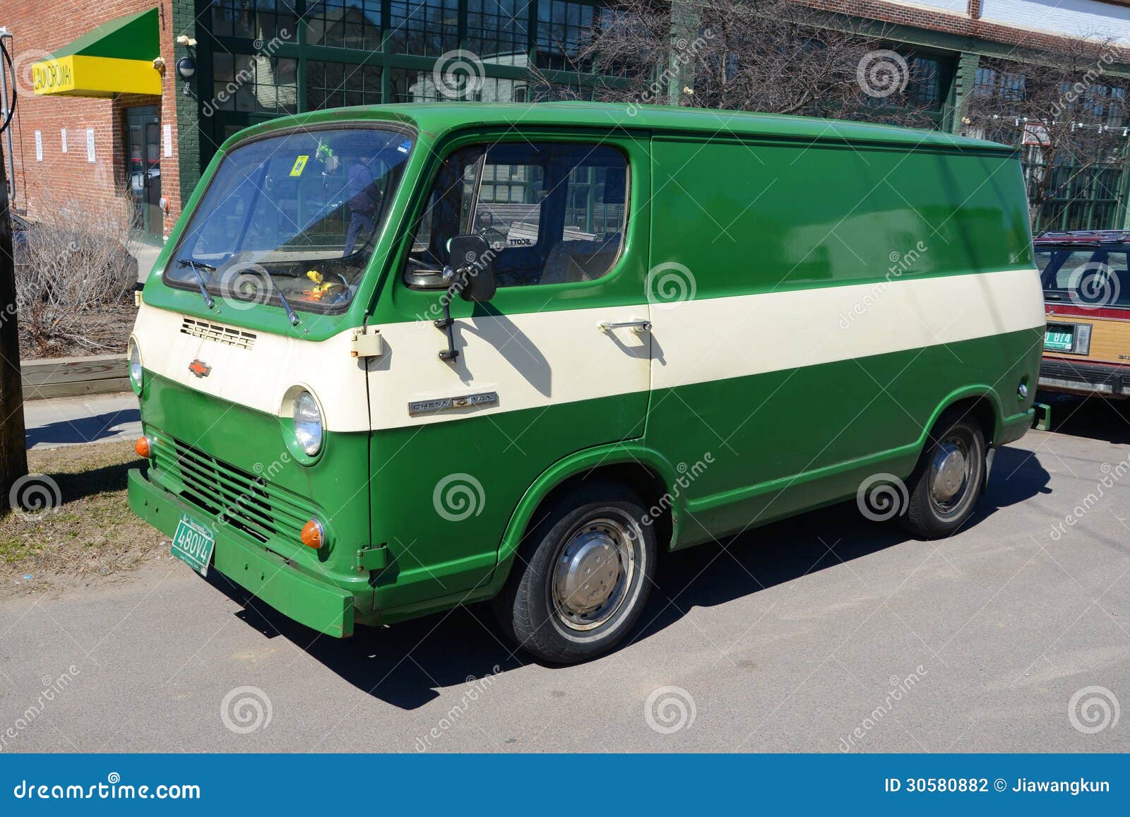 1964 Chevrolet Van editorial photography. Image of detail - 30580882
