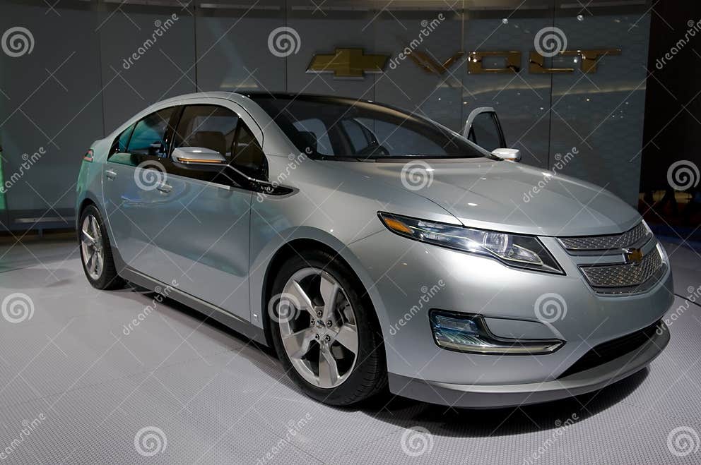 Chevrolet Volt Concept editorial stock image. Image of hybrid - 8670069