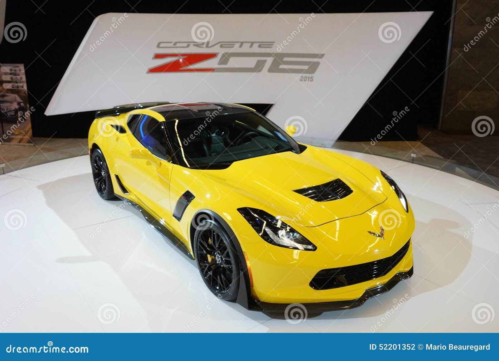 Chevrolet ZO6 Corvette editorial photography. Image of chrome - 52201352