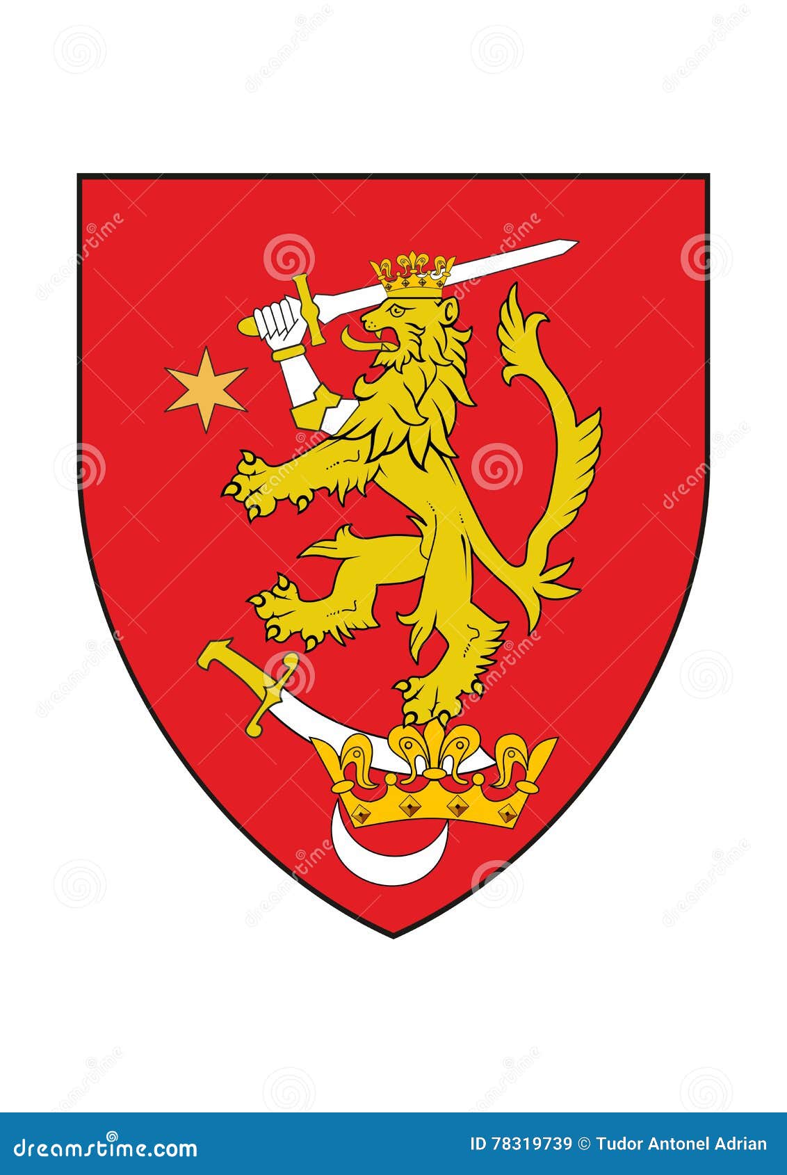 Armorial Stock Illustrations, Vecteurs, & Clipart – (428 Stock ...