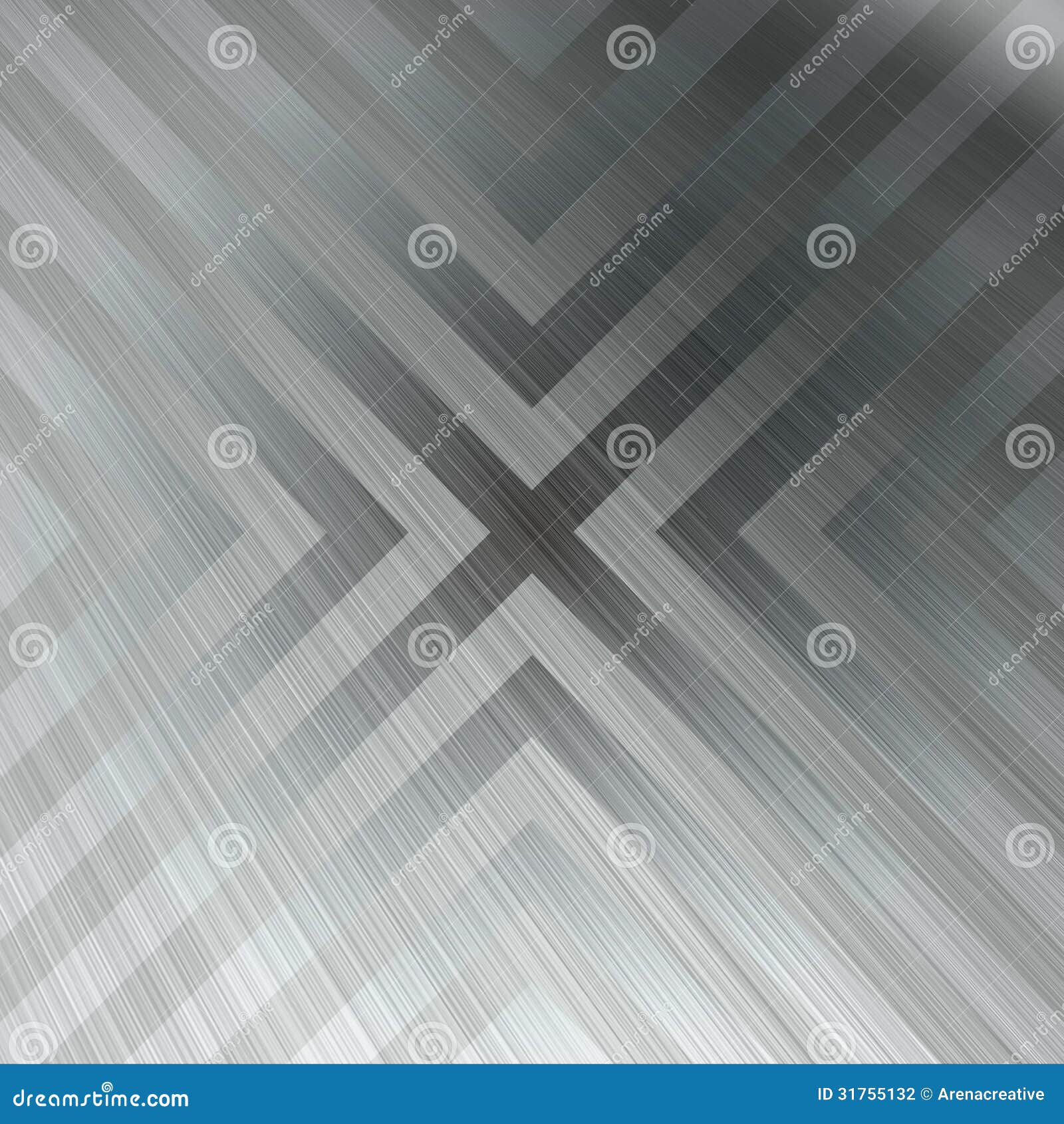 Chevron Brushed Metal Background Stock Illustration - Illustration of ...