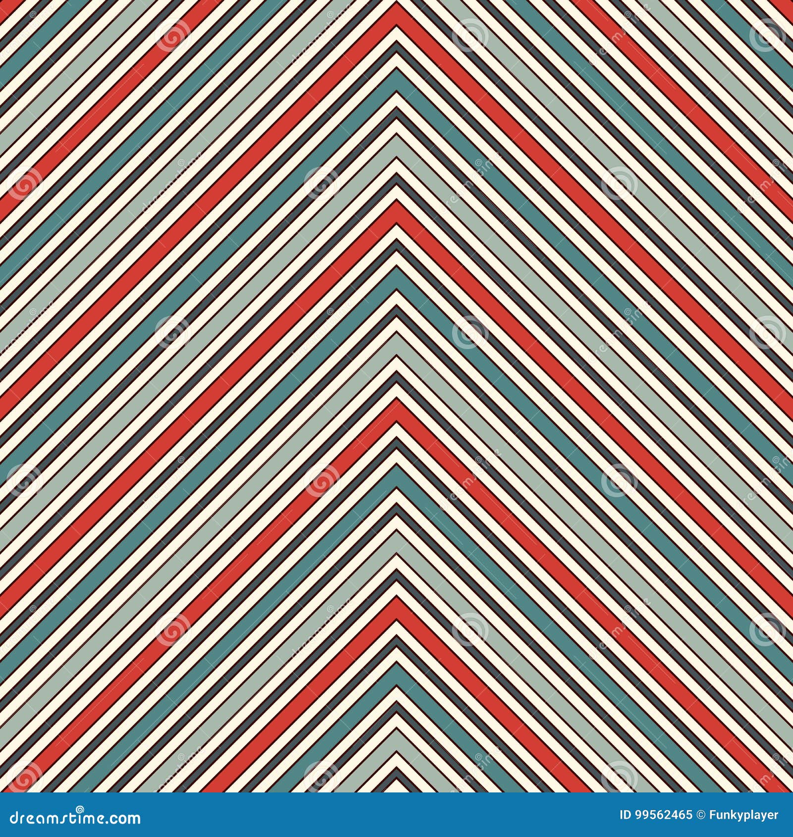 Chevron Abstract Background. Retro Seamless Pattern with Classic ...