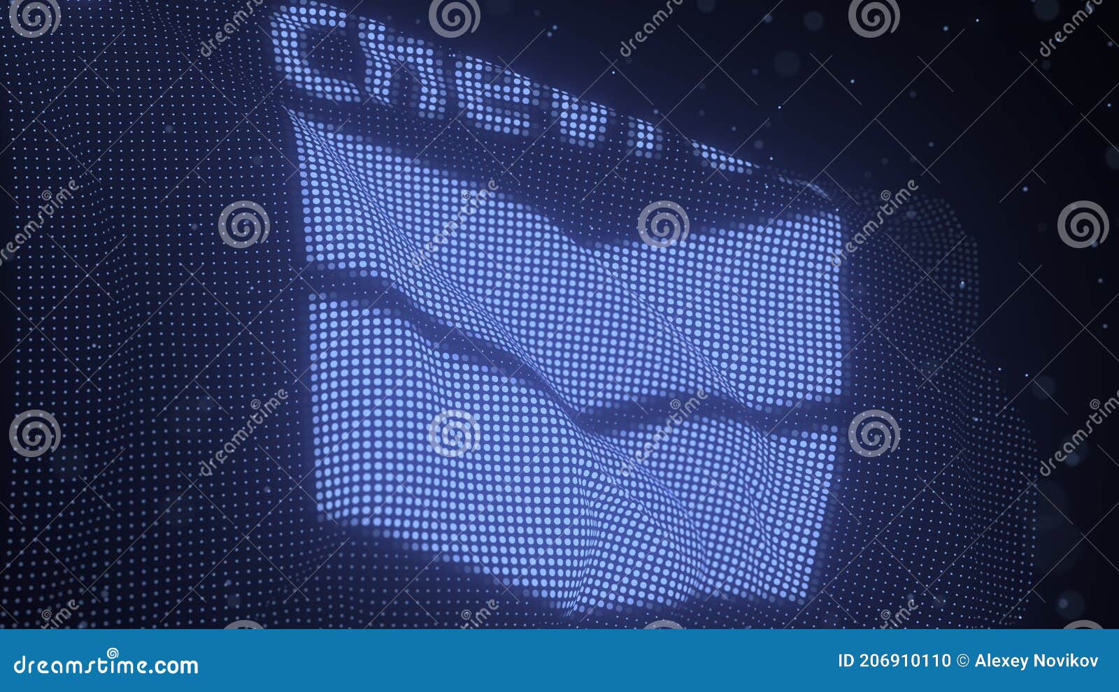 CHEVRON Logo on a Waving Digital Flag, Editorial 3d Rendering Editorial ...