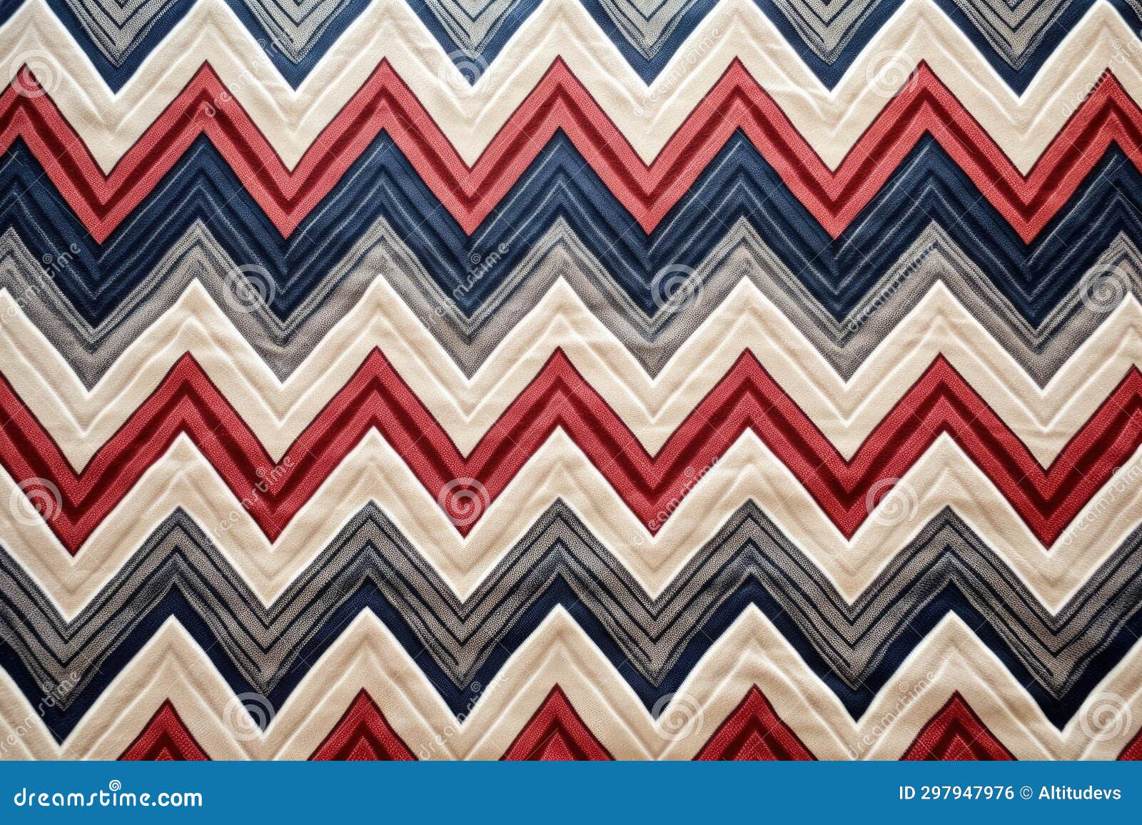 Chevron Pattern on a Fabric Piece Stock Photo - Image of zigzag ...
