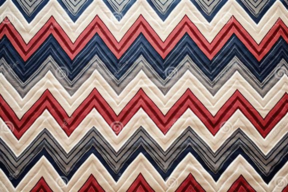 Chevron Pattern on a Fabric Piece Stock Photo - Image of zigzag ...