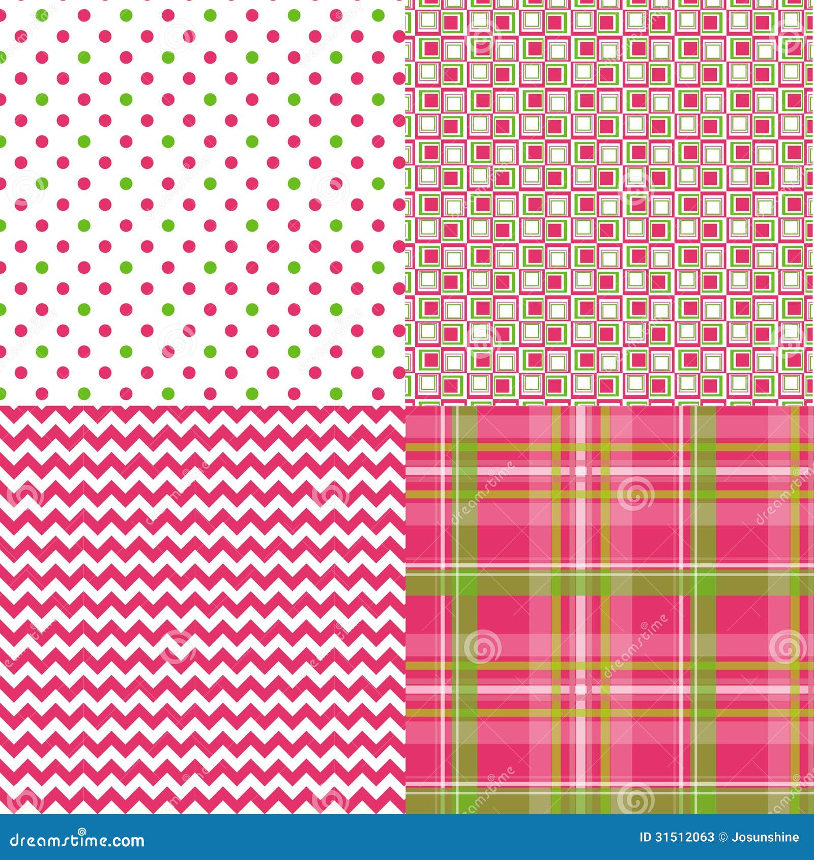 Chevron Pattern Plaid Dots Retro Vector Stock Vector - Illustration of ...