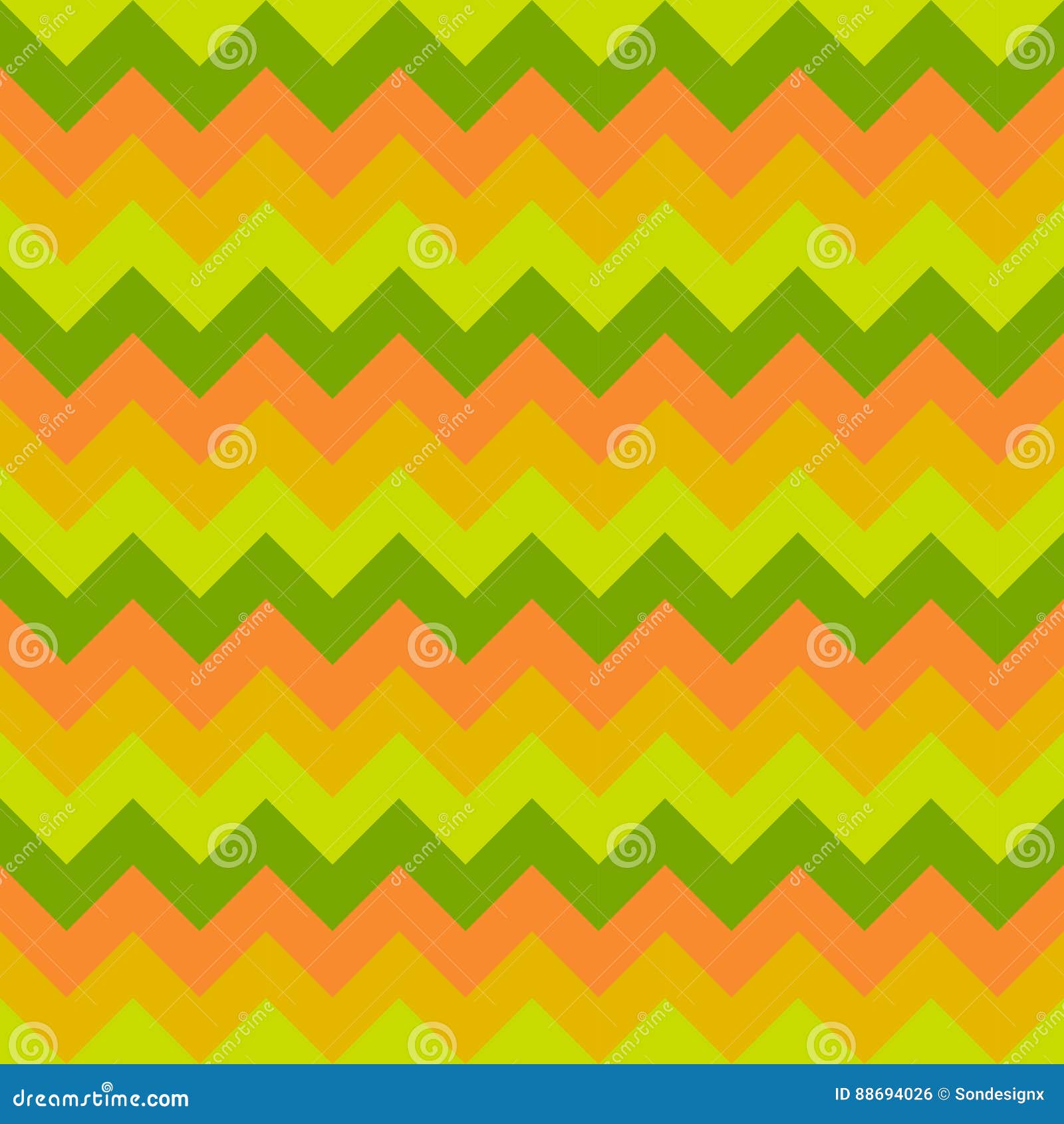 Chevron Pattern Seamless Vector Arrows Geometric Design Colorful Light ...