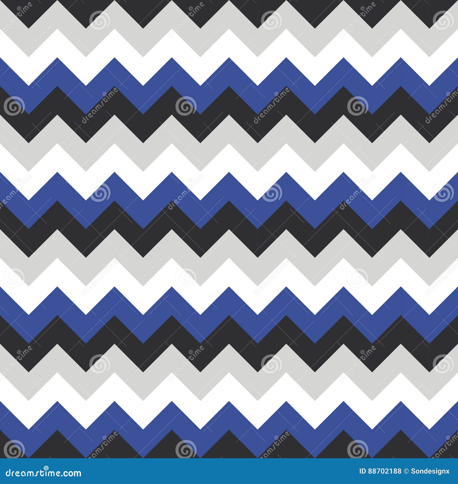 Chevron Pattern Seamless Vector Arrows Geometric Design Colorful White ...