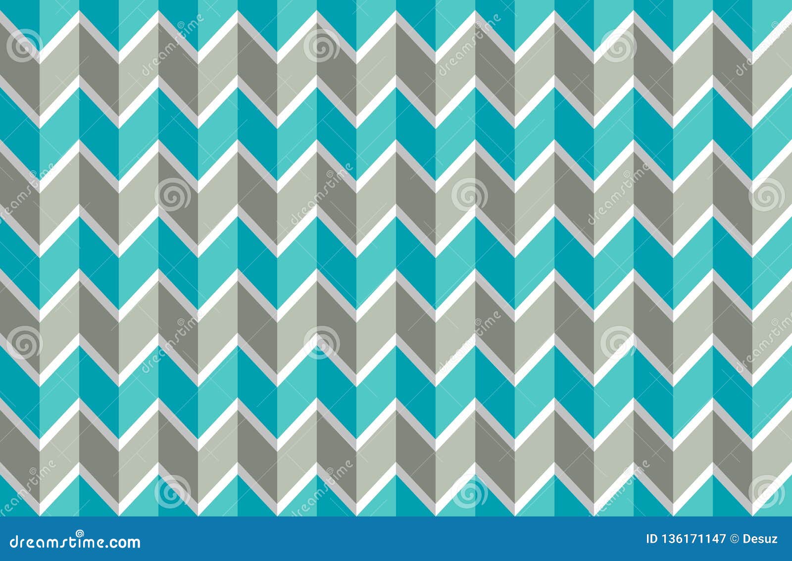 Chevron seamless pattern stock vector. Illustration of multicolored ...