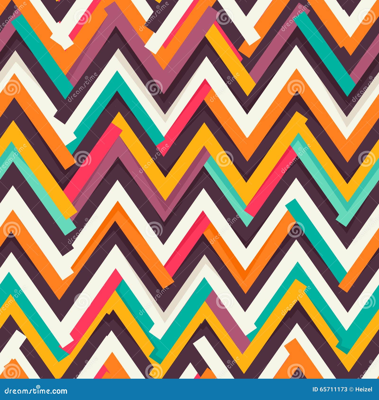 Chevron seamless pattern stock vector. Illustration of paper - 65711173