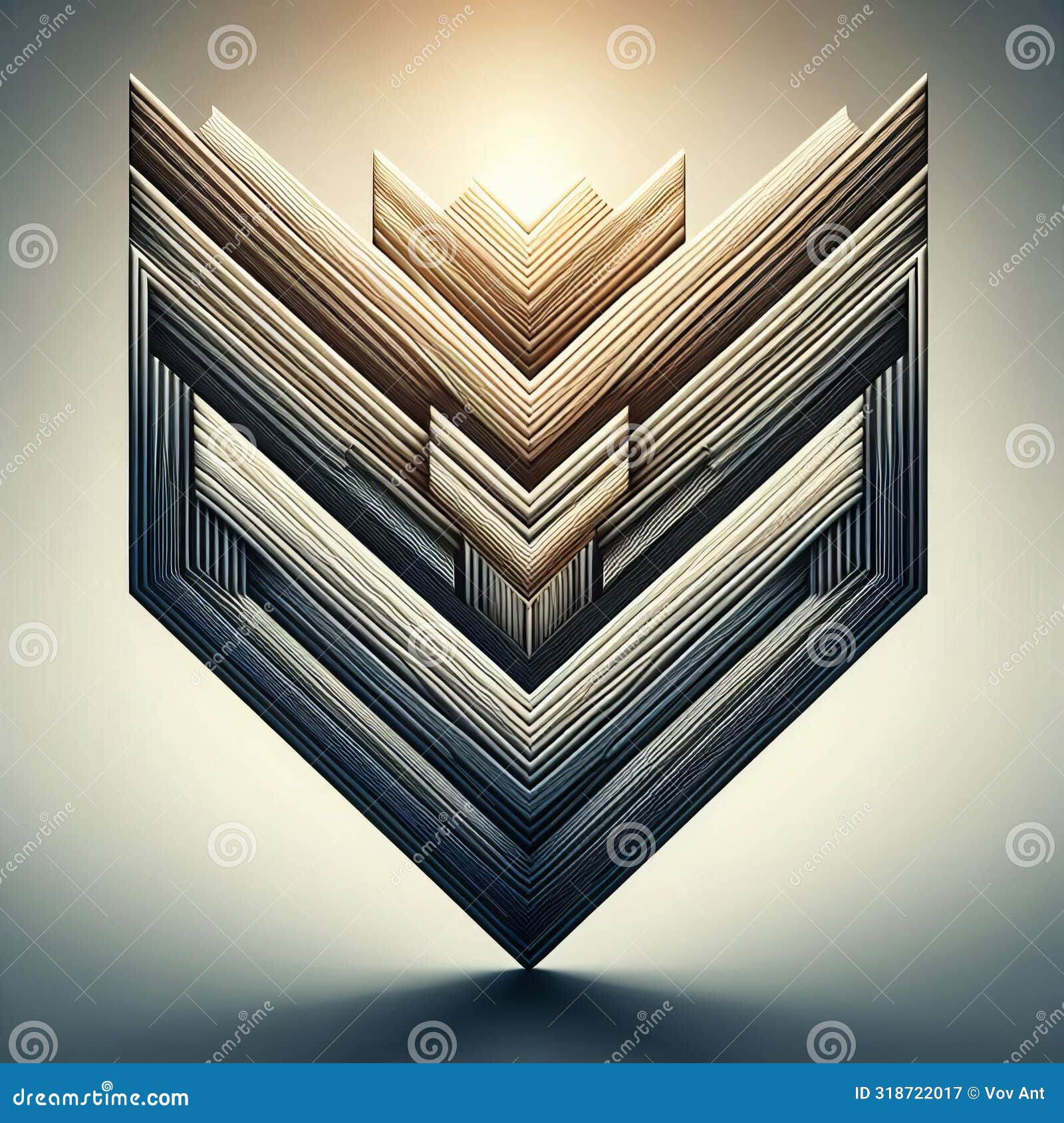 Chevron V Shaped Patterns That Repeat Horizontally Or Verticall Royalty ...