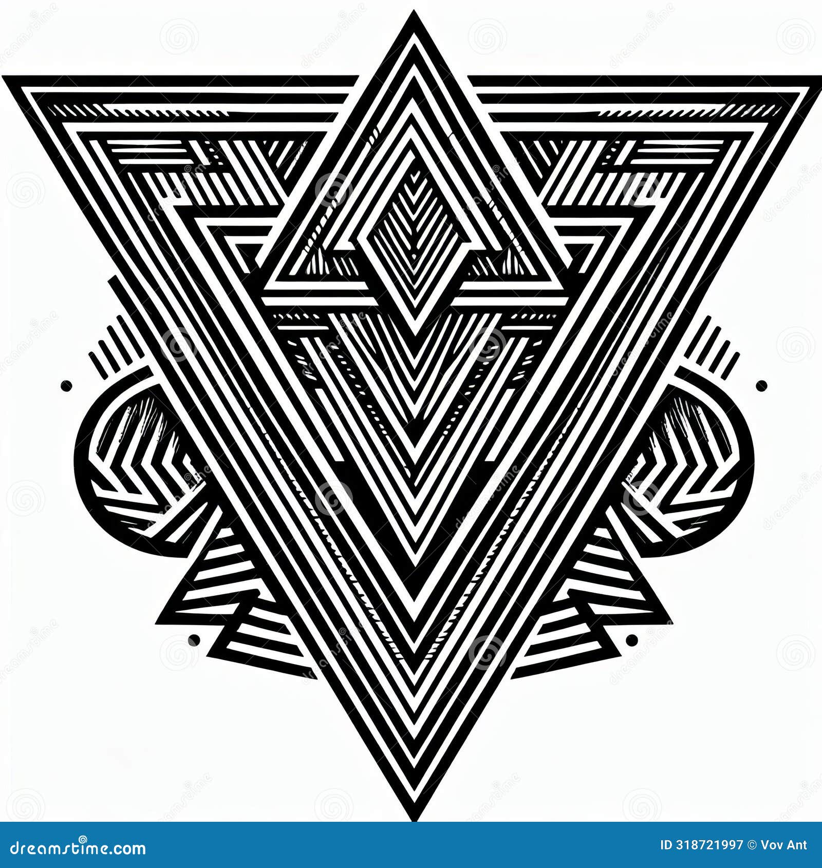 Chevron V Shaped Patterns That Repeat Horizontally Or Verticall Royalty ...