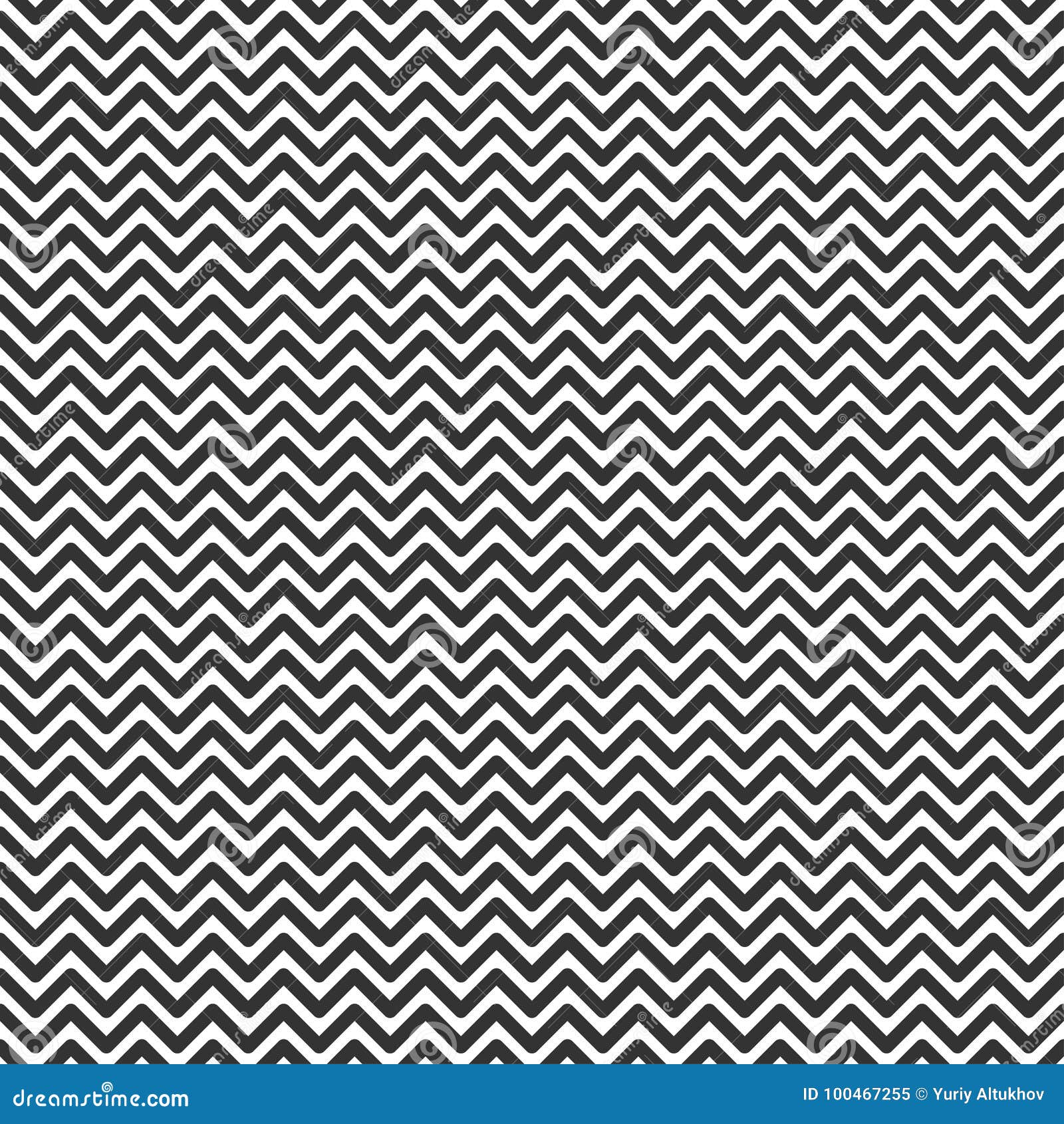 Chevron, Waves. Geometric Seamless Pattern. Stock Vector - Illustration ...