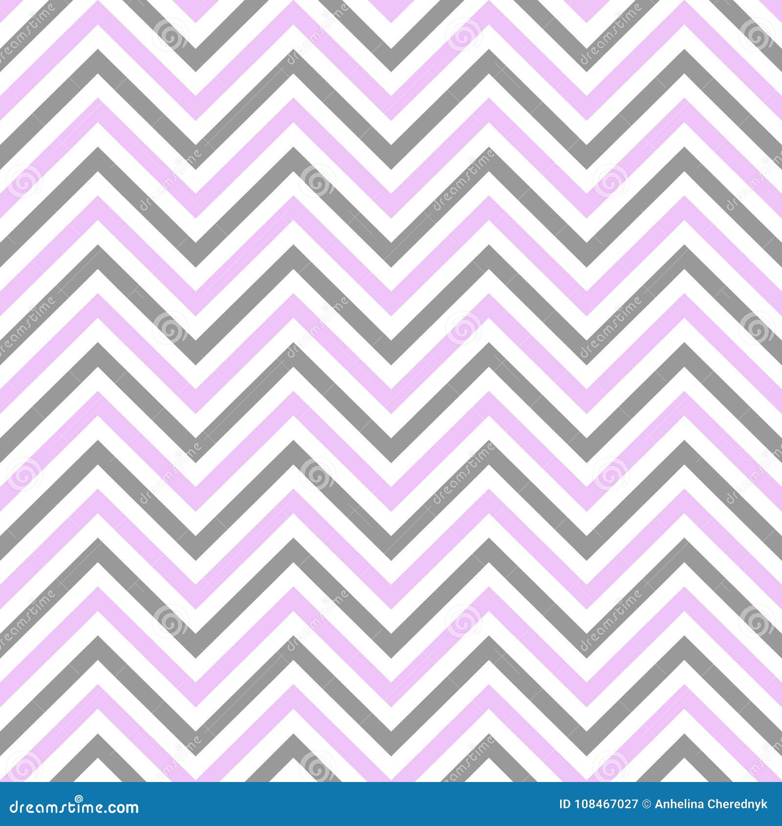 Chevron White Gray Pink Seamless Pattern Vector Stock Vector ...