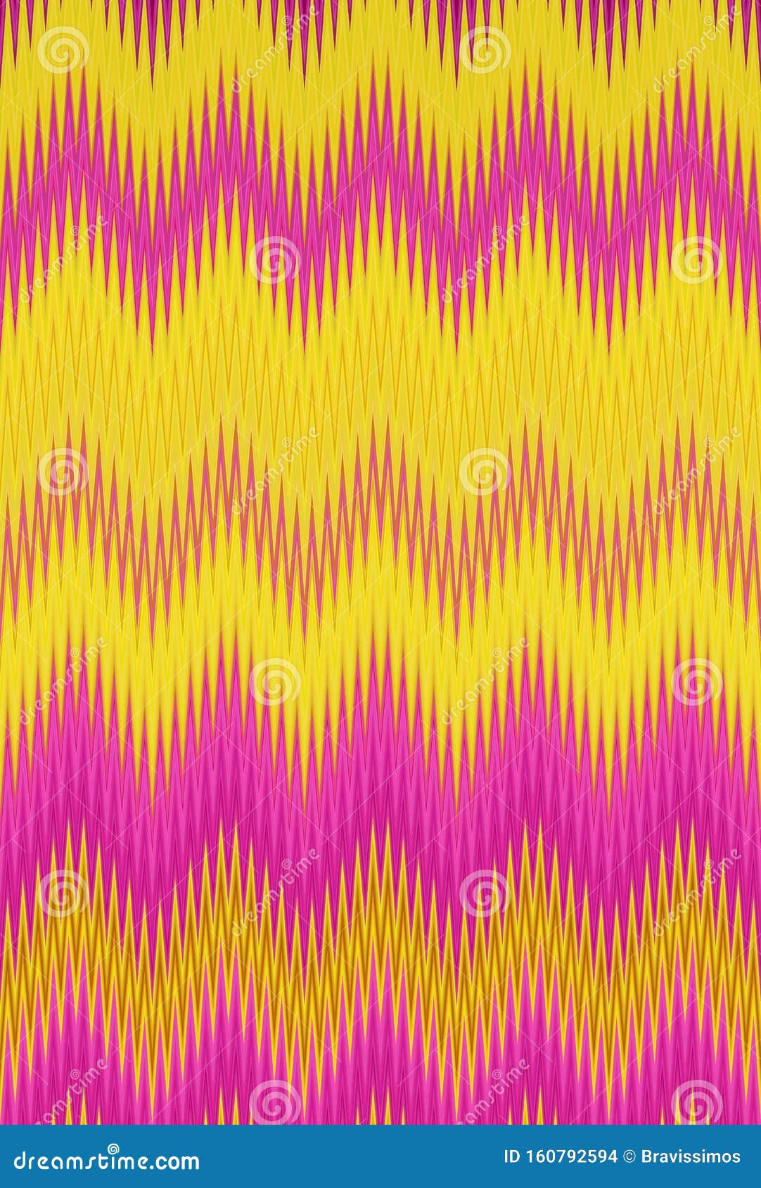 Chevron Zigzag Pink Pattern Background. Rose-colored Geometric Stock ...