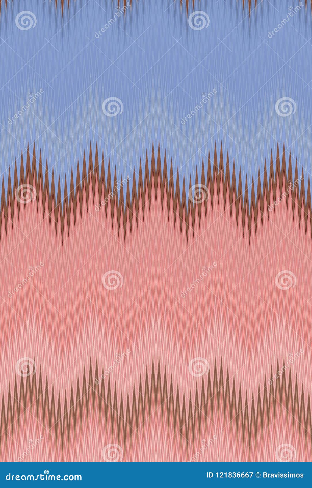 Chevron Zigzag Wave Pastel, Soft, Tender Pattern Abstract Art ...