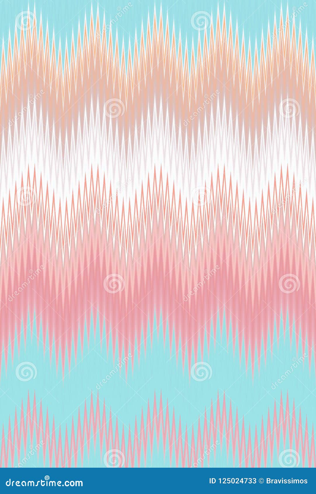 Chevron Zigzag Wave Pastel, Soft, Tender Pattern Abstract Art ...