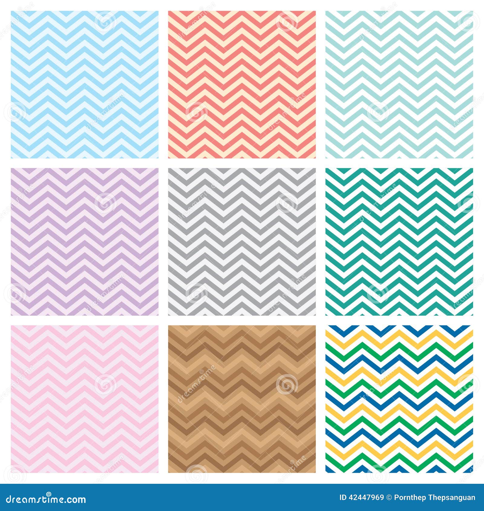 Chevrons Seamless Pattern Background Cartoon Vector | CartoonDealer.com ...