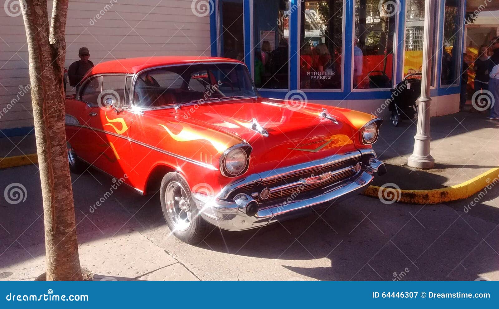 Chevy editorial photography. Image of history, flames - 64446307