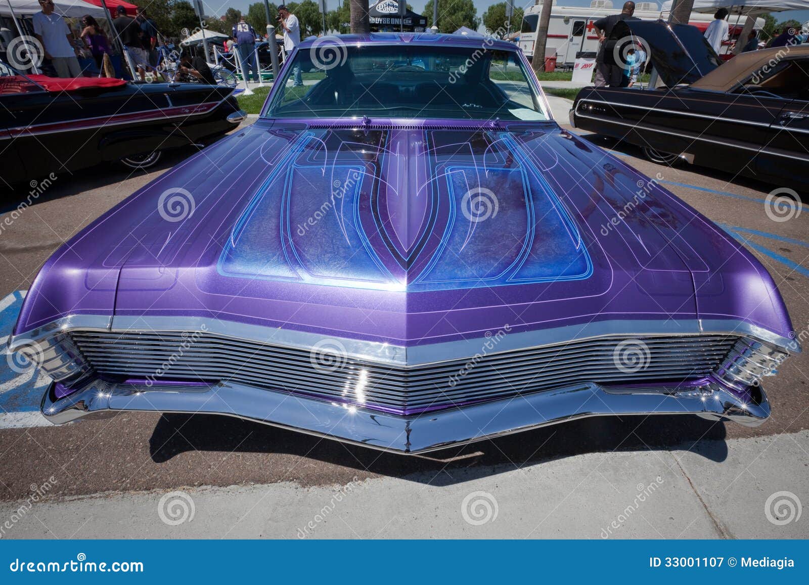 Chevy Impala Custom Pinstripping 1967 Fotografía editorial - Imagen de ...