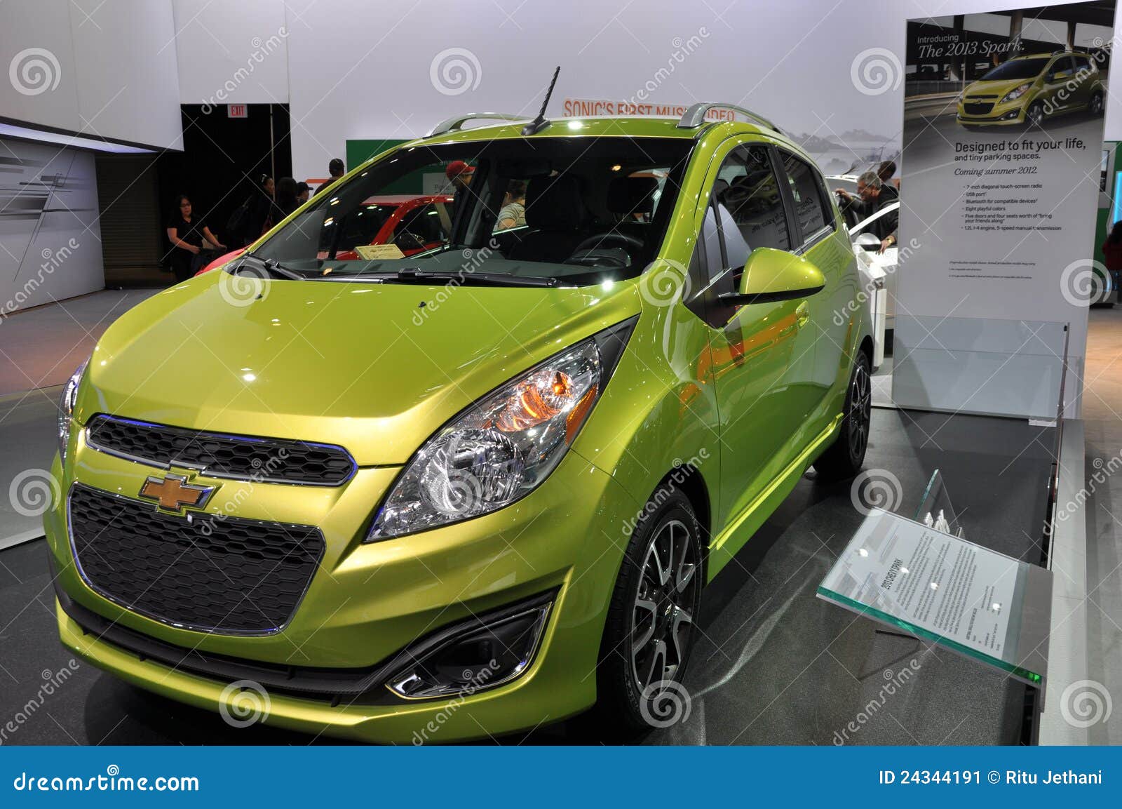 Chevy Spark editorial photo. Image of modern, show, expensive - 24344191