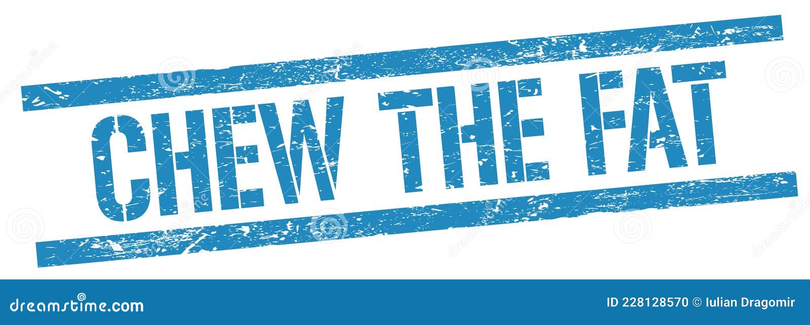 CHEW THE FAT Text Written On Black Grungy Round Stamp Royalty-Free ...