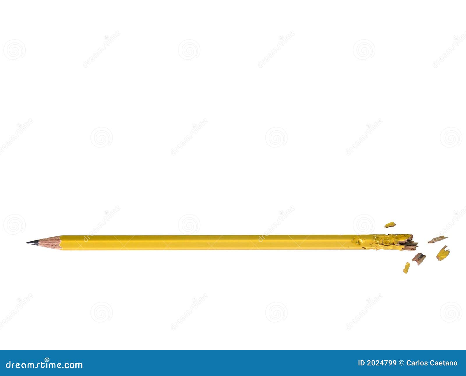 Chewed Up Pencil stock image. Image of anxious, bitten - 2024799