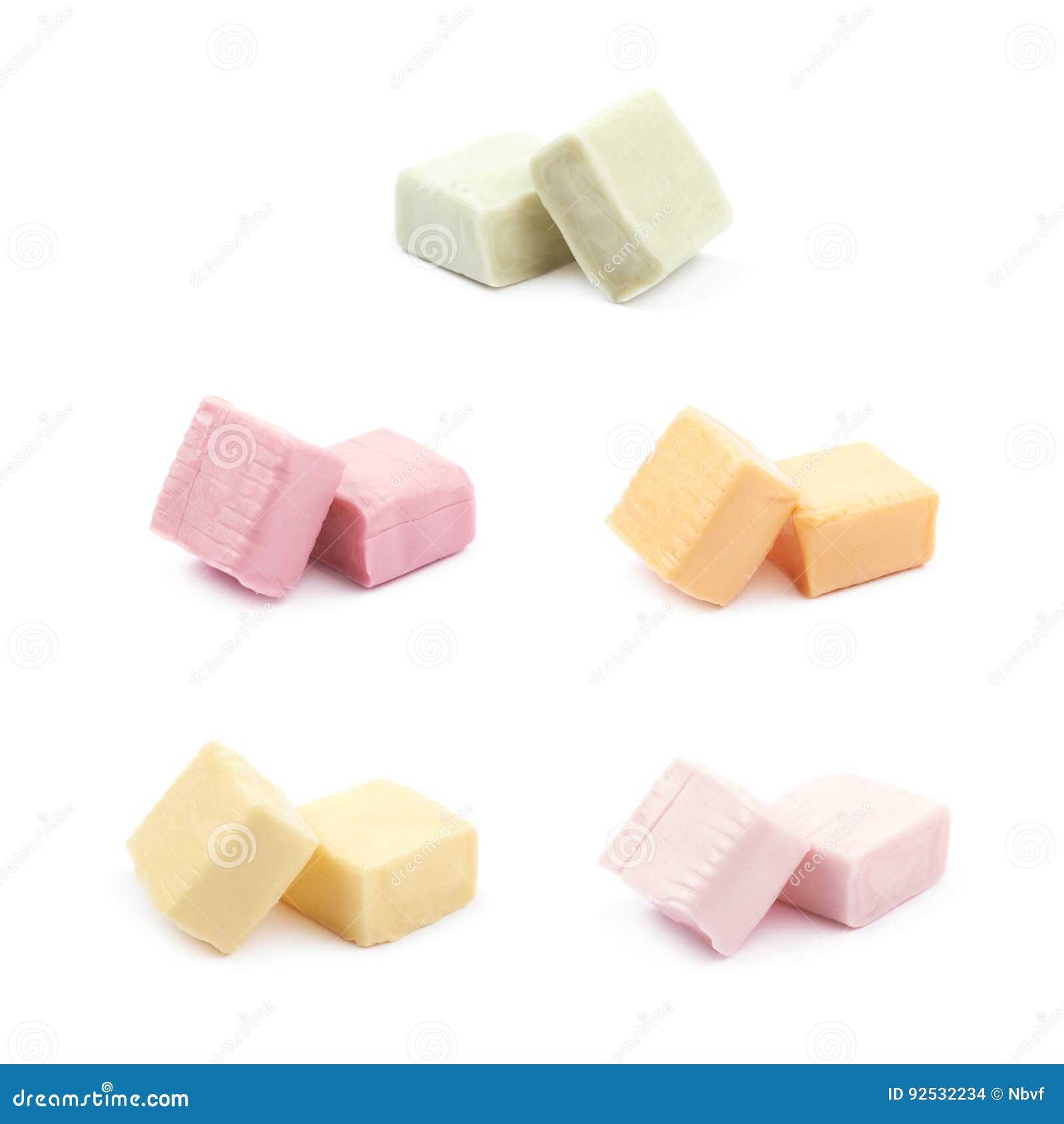 Chewing gum candy isolated stock photo. Image of color - 92532234