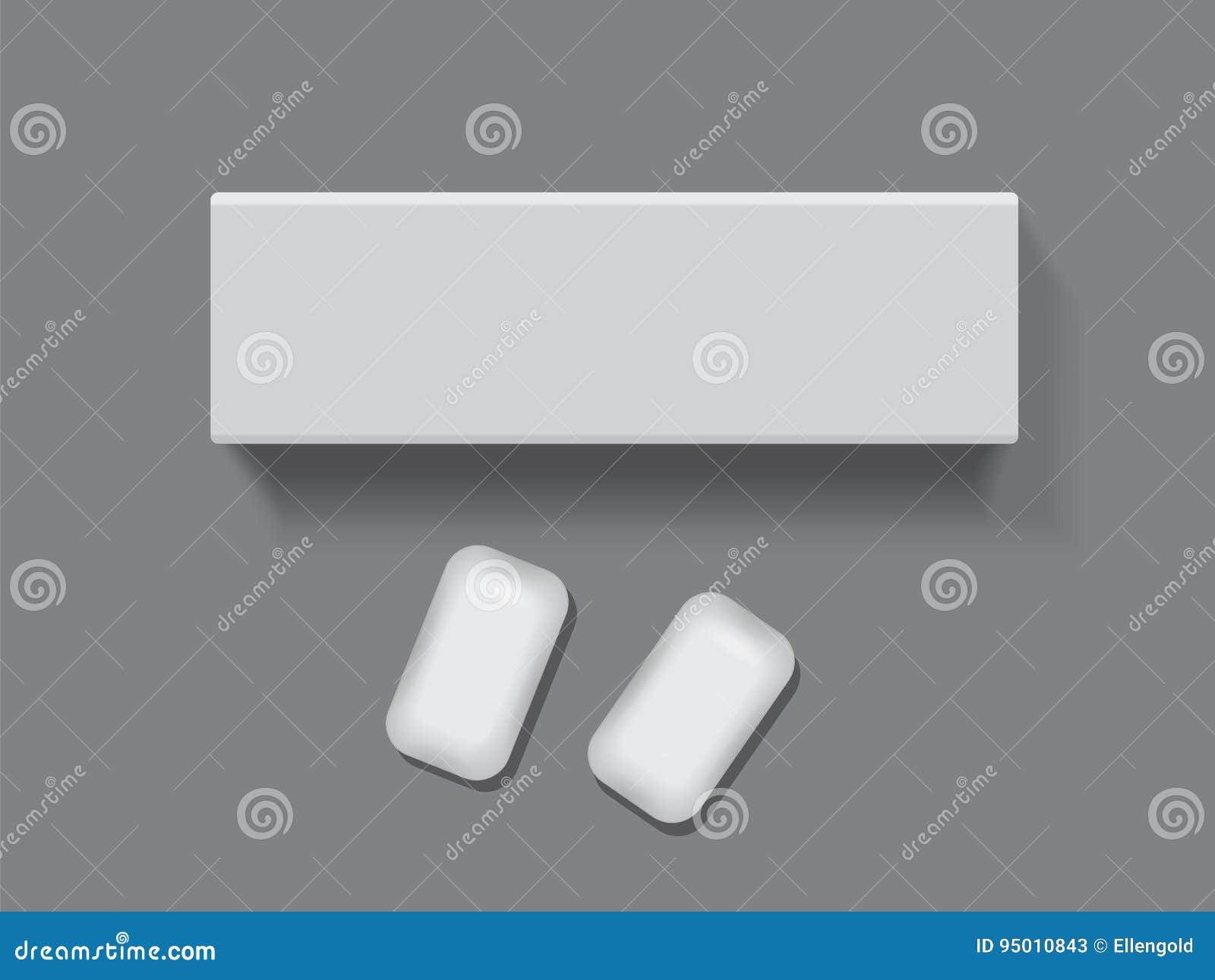Chewing Gum for Your Design and Logo. Stock Vector - Illustration of ...