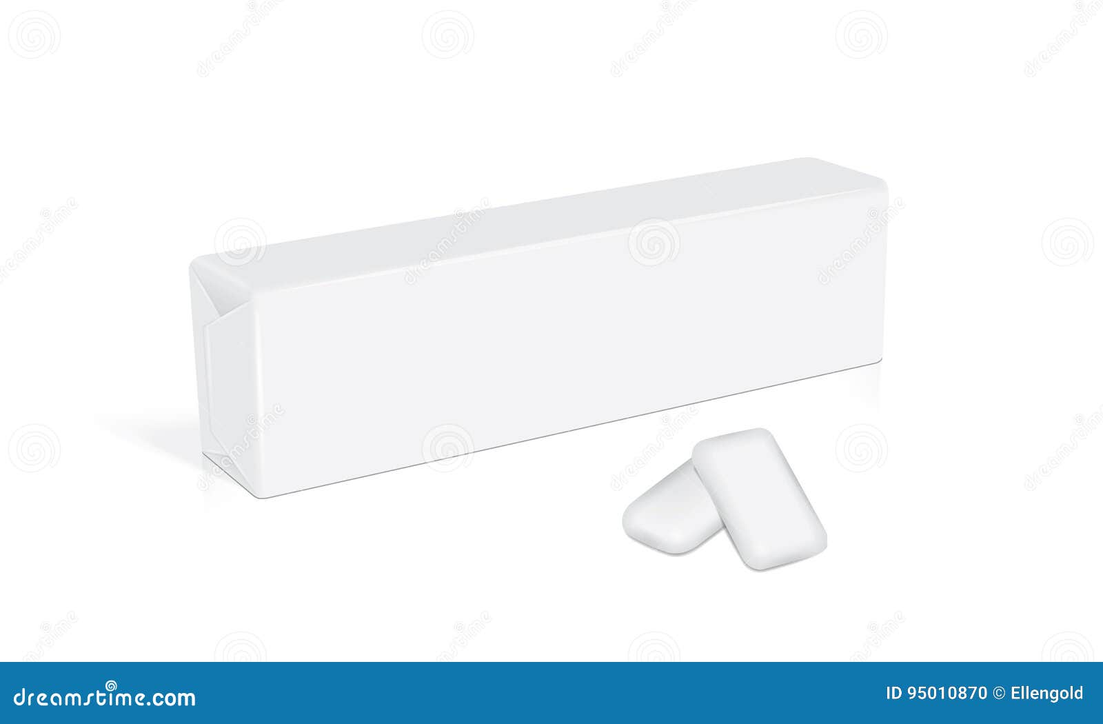 Chewing Gum for Your Design and Logo. Stock Vector - Illustration of ...