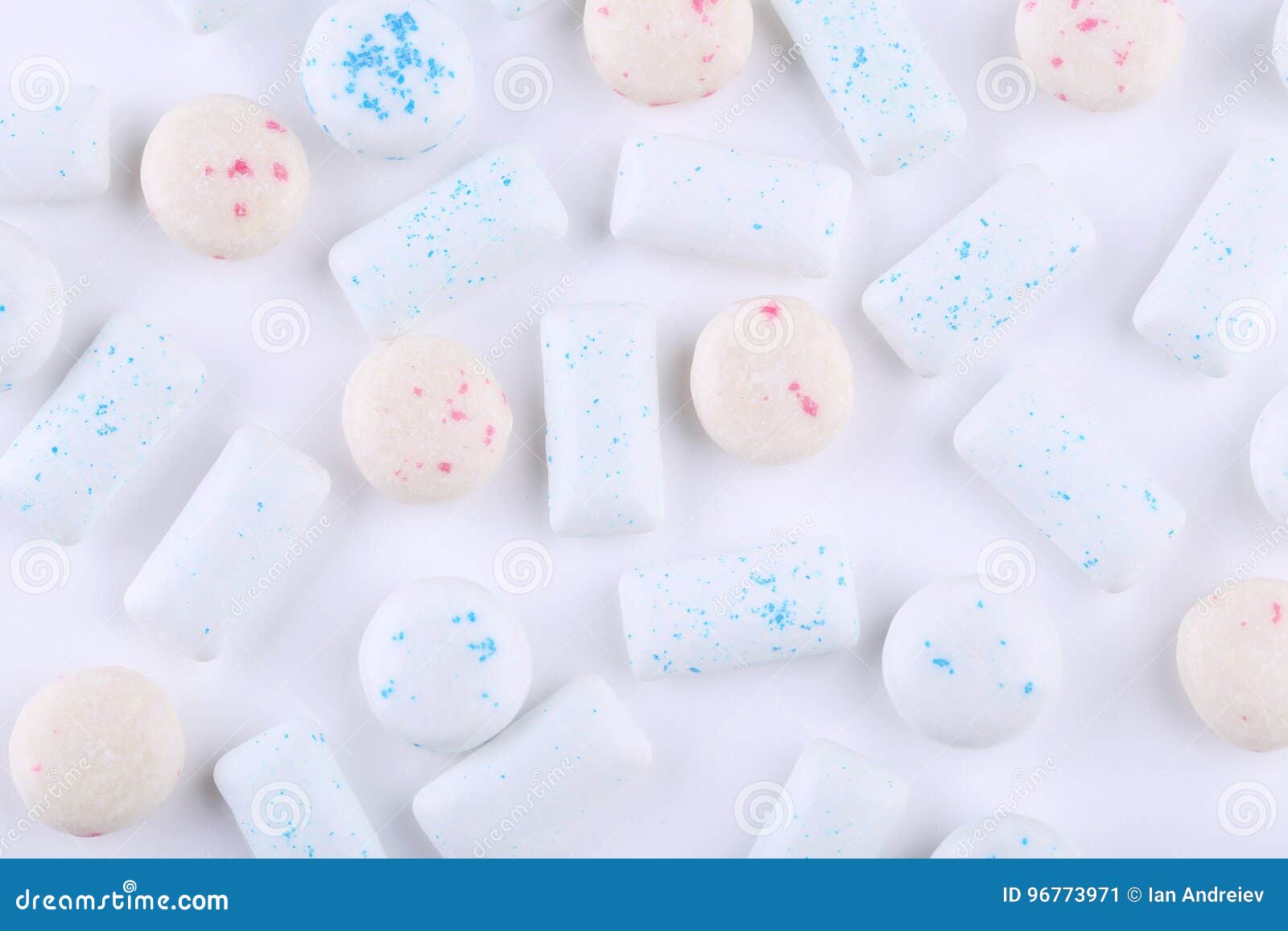 Chewing gums stock image. Image of healthy, color, closeup - 96773971